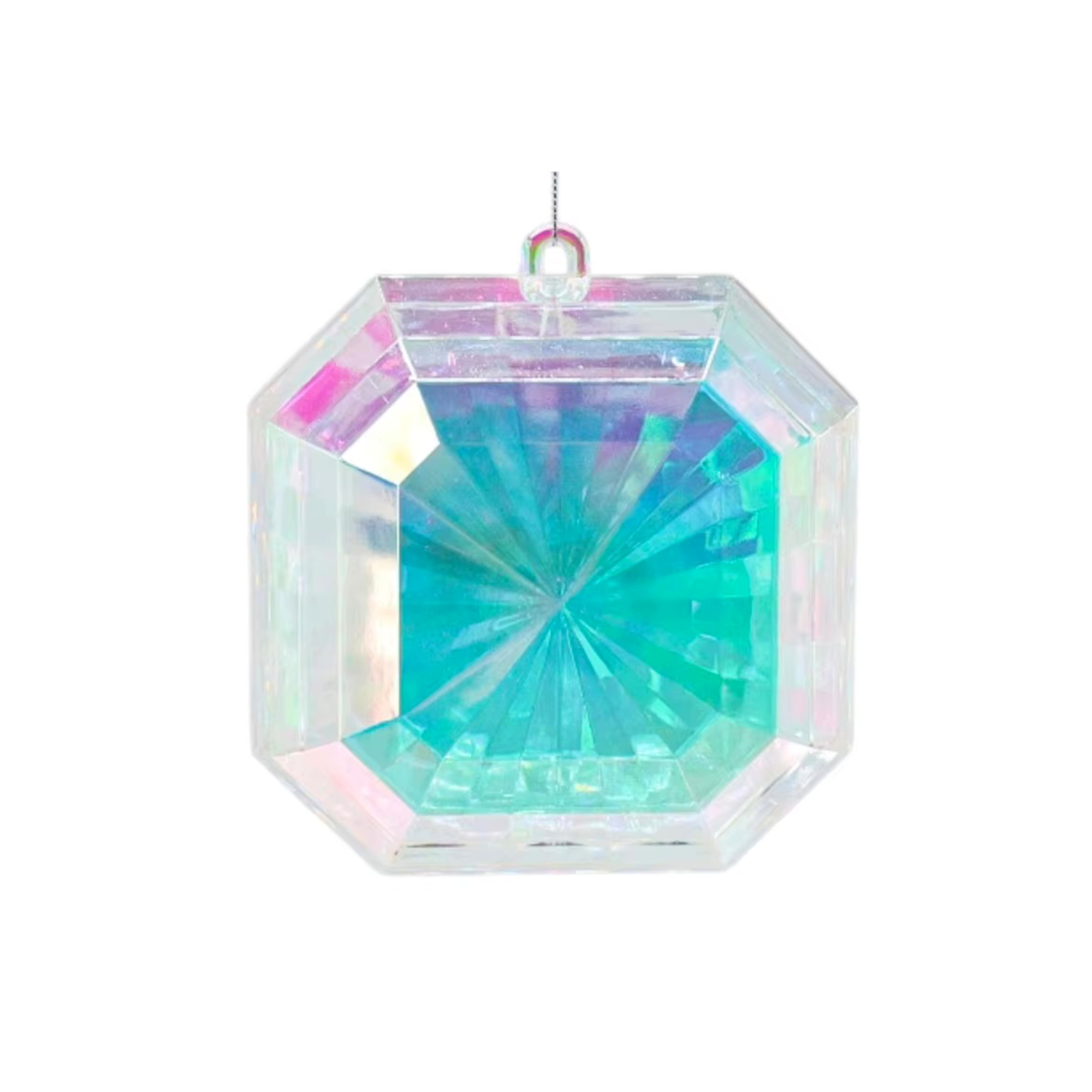 Square Acrylic Jewel 4.5" x 4.75" x 2" Iridescent JTL-SJ-IR Wholesale