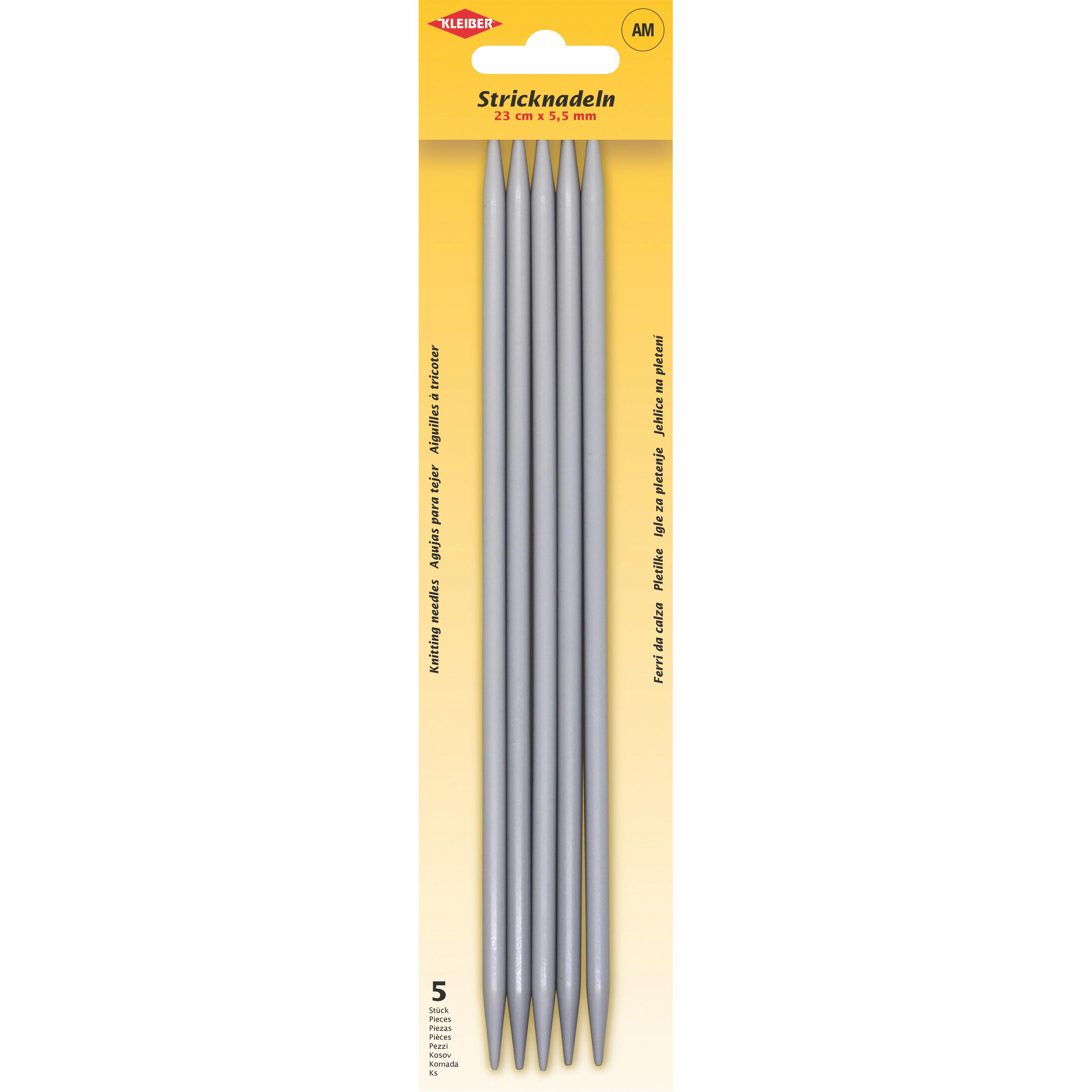 Knitting Pin Set of 5 Double Ended 5.5mm x 20cm K69967