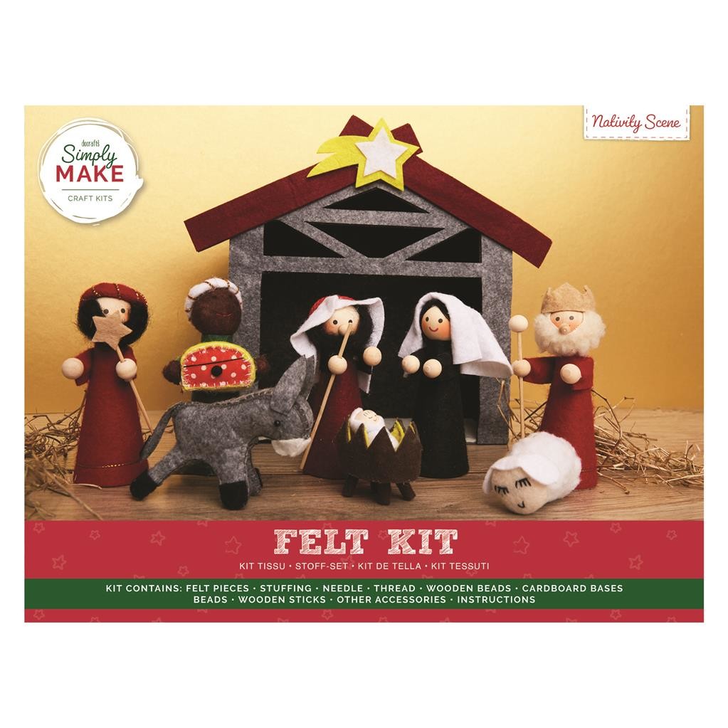Felt Nativity Scene Kit - Simply Make - DSM106104