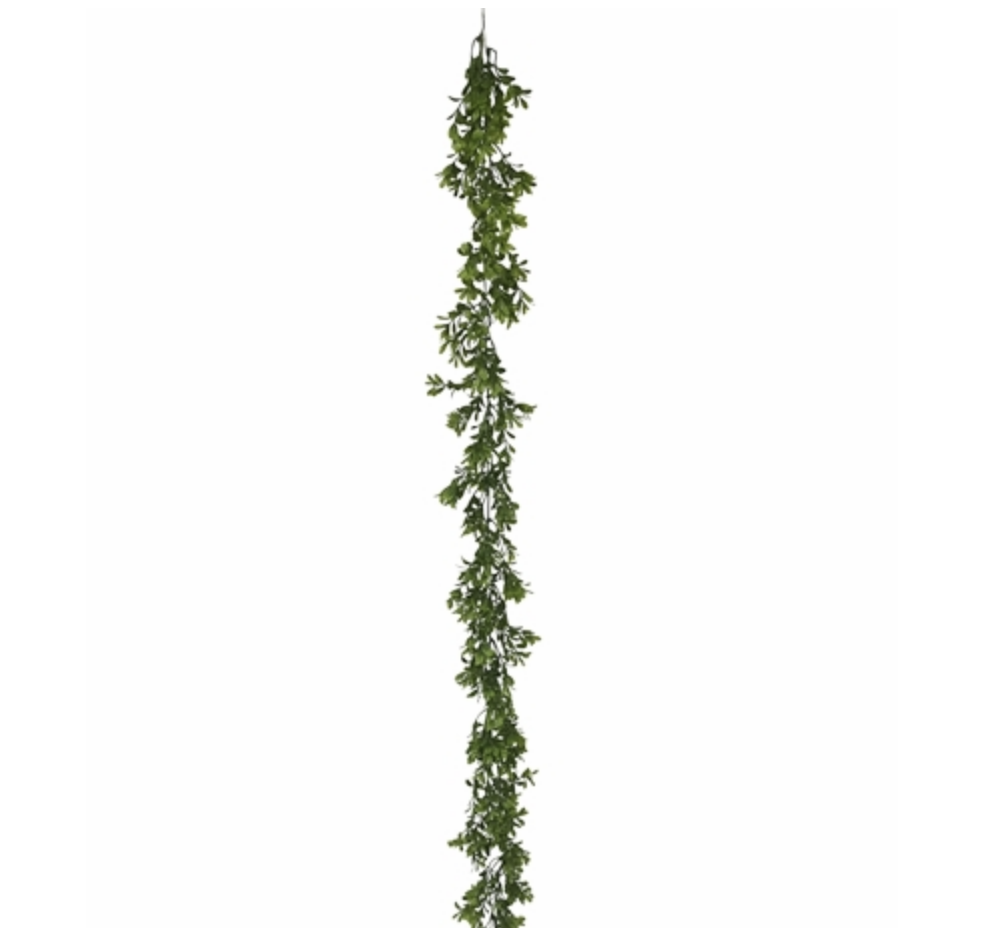 Green Foliage Garland 135cm FS-013583