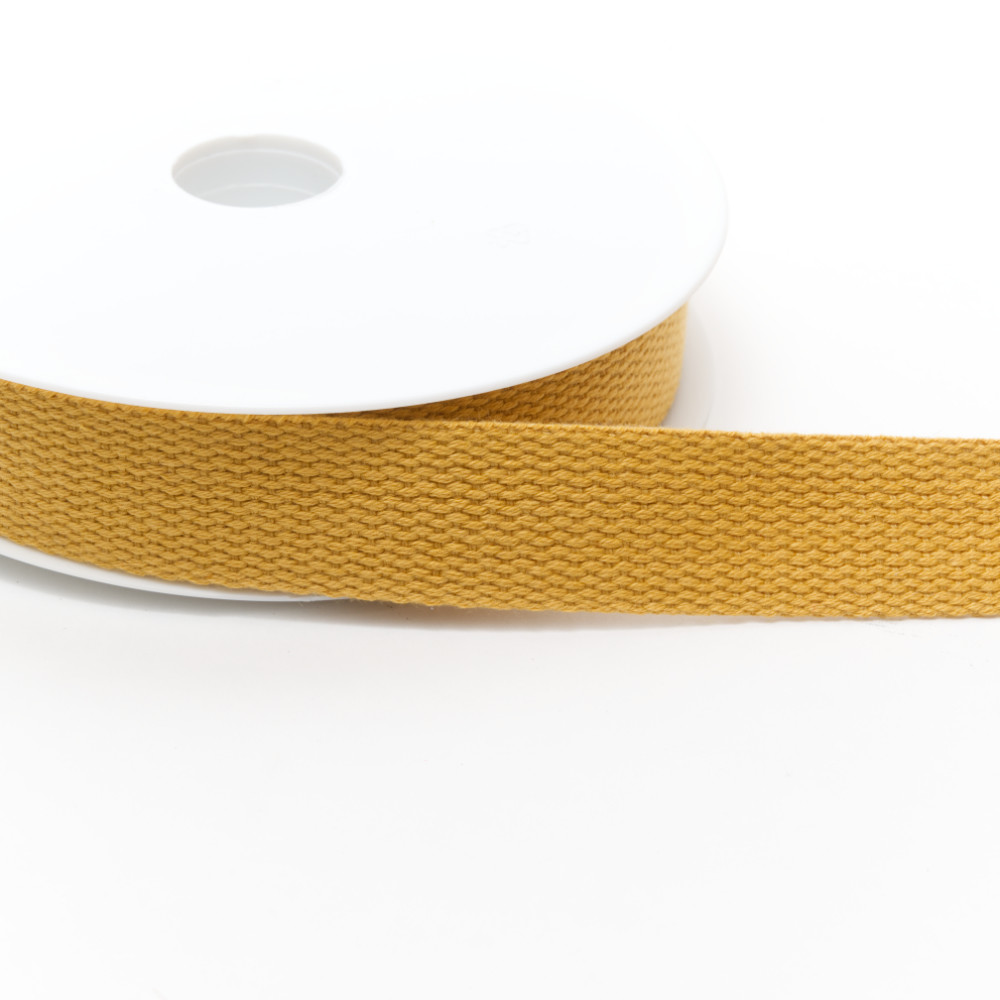 Cotton Basket weave Webbing 25mm x 10m RUB1905-25