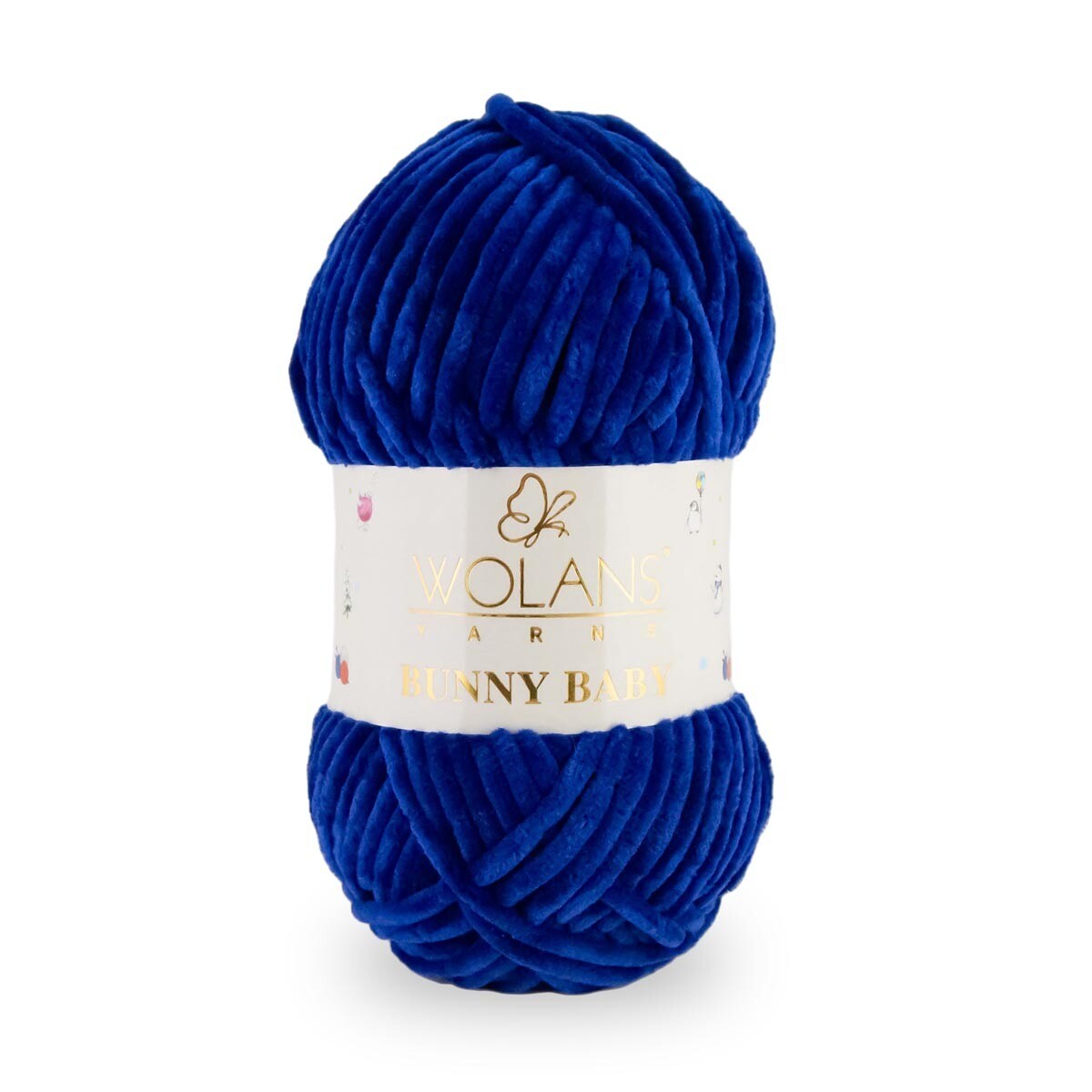 WY10068 Wolans Yarn Bunny Baby 100% Polyester 100g x 5 Balls Night Blue ...