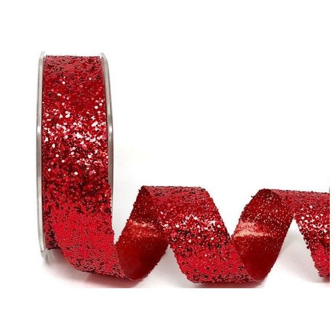Sparkle Glitter Ribbon 25mm x 20m SEBTB50825