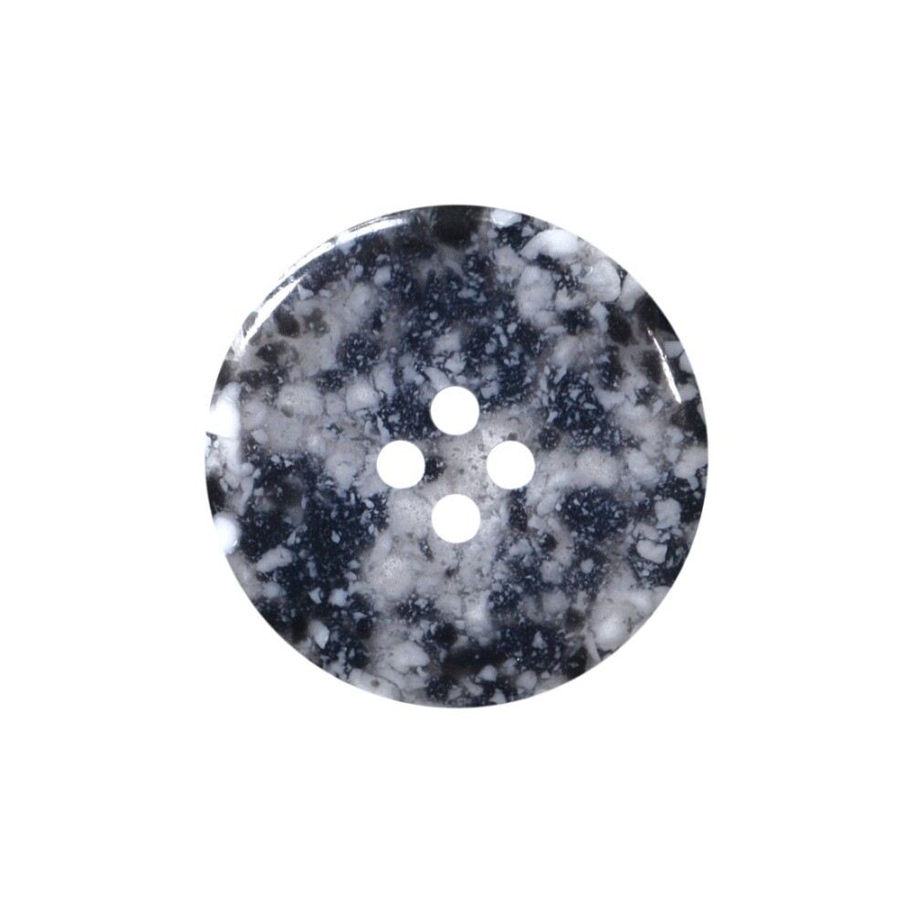 Recycled Plastic Scrap Buttons Size 32 Speckled Effect 50 Piece Pack P5132