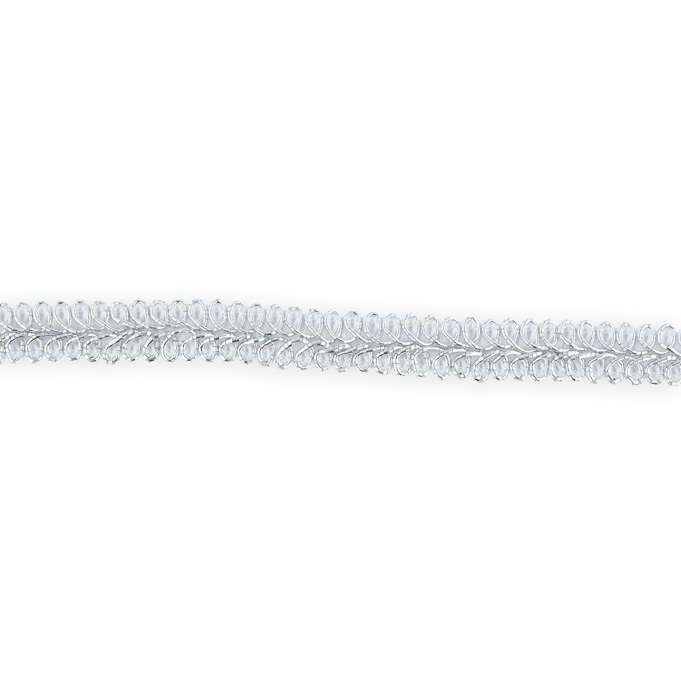 JT1L Metallic Scroll Loop Braid 10mm x 25m