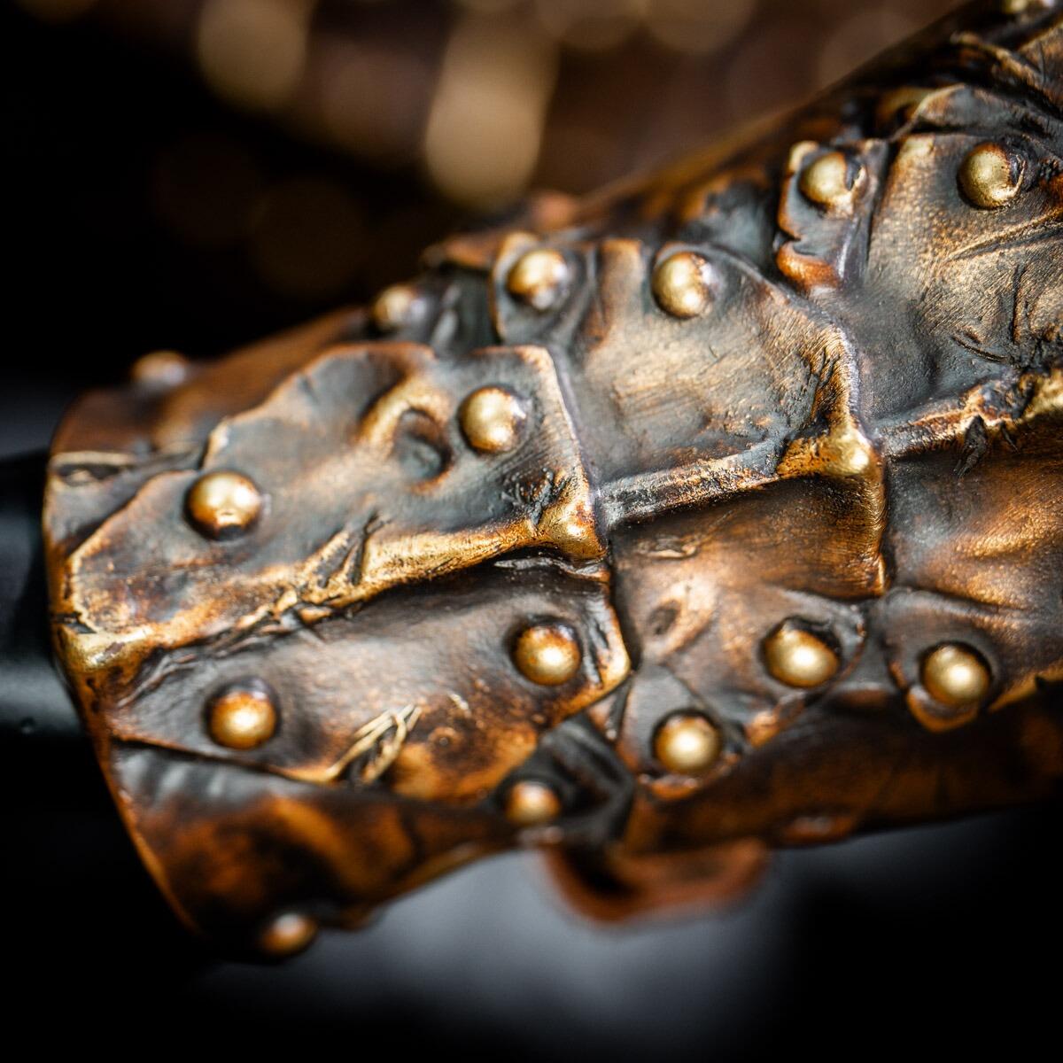 Larp armour Xaphen demon bracers