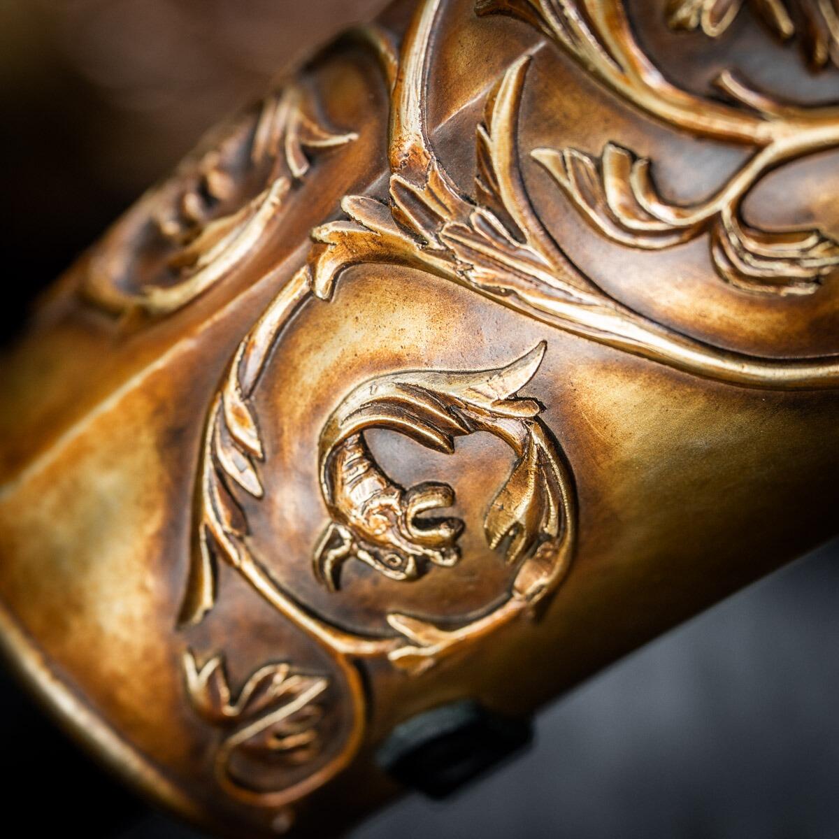 Larp armour Negroli bracers