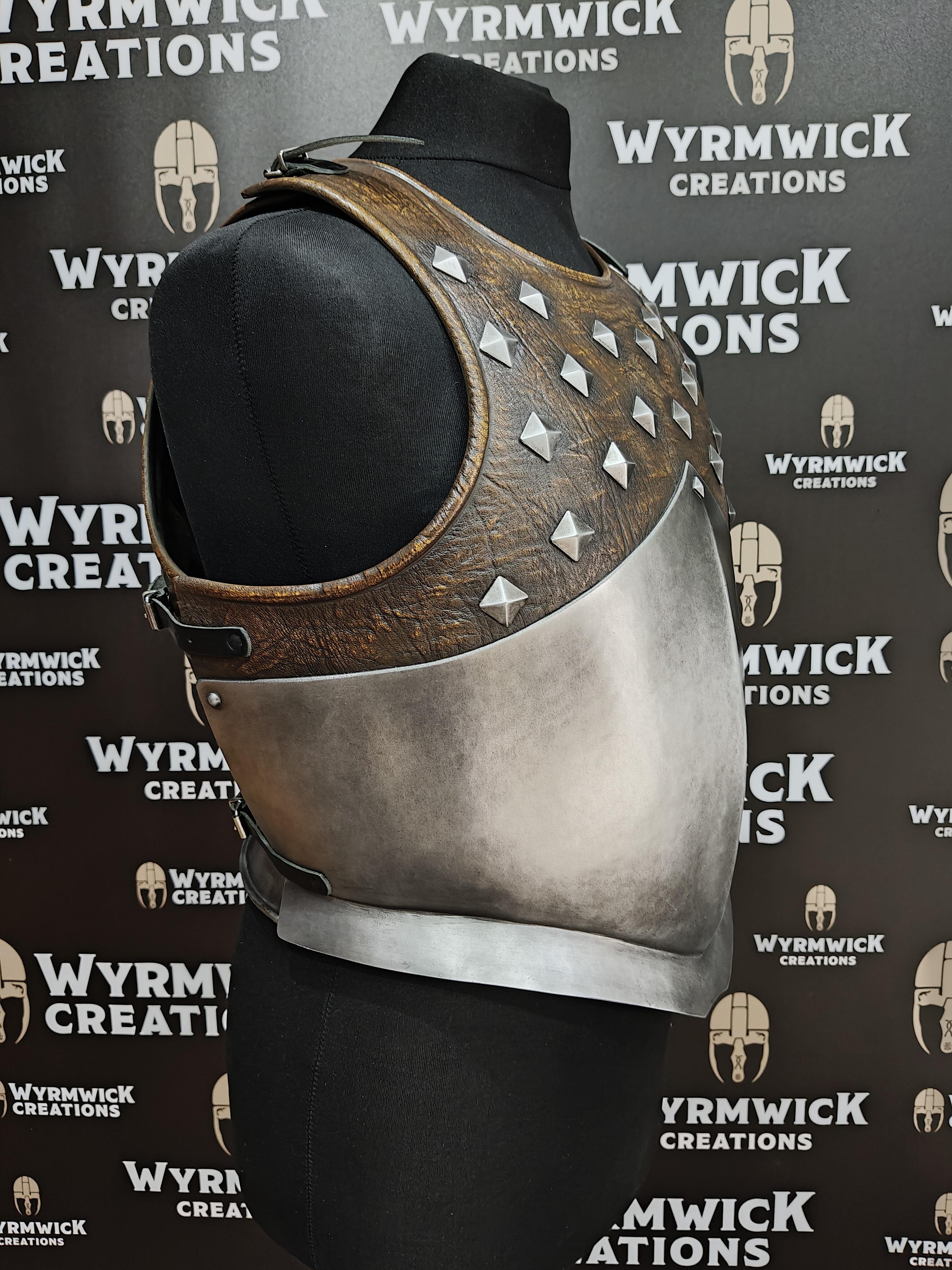 New additions to our Polyurethane resin larp armour range