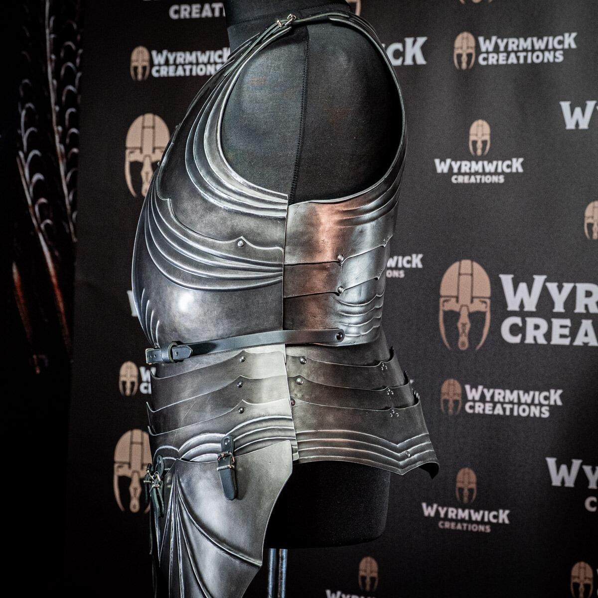 Larp Armour Medieval Fluted Gothic Chest Armour