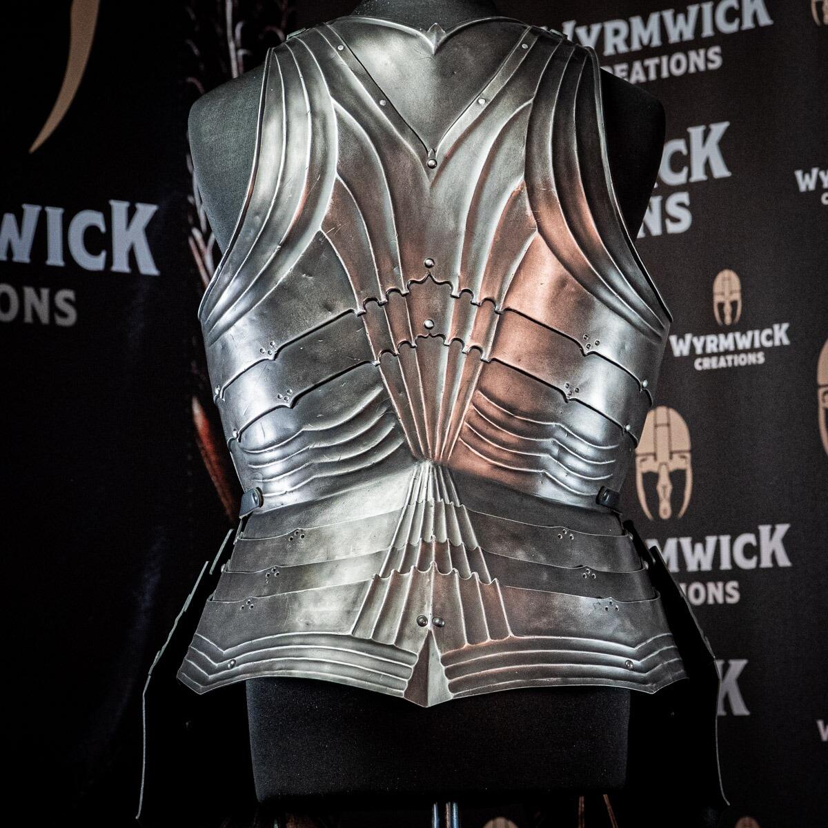 Larp Armour Medieval Fluted Gothic Chest Armour