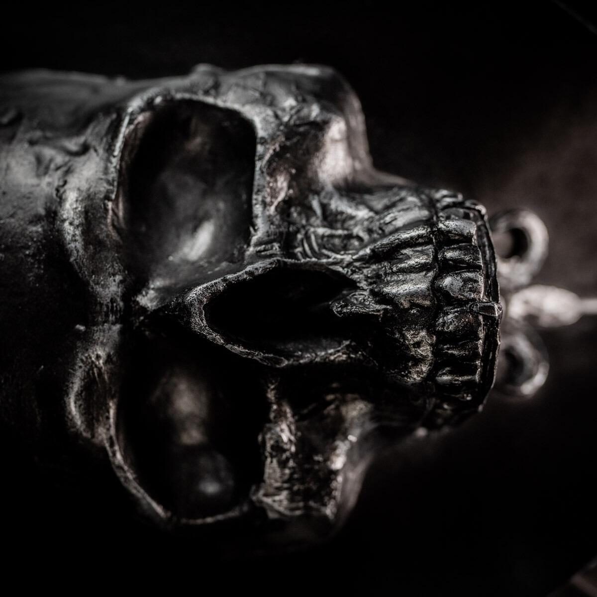 Larp Armour Skull Vambraces