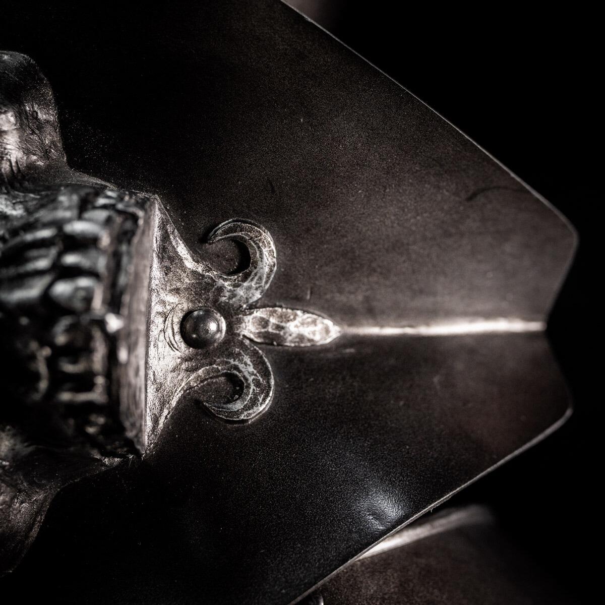 Larp Armour Skull Vambraces