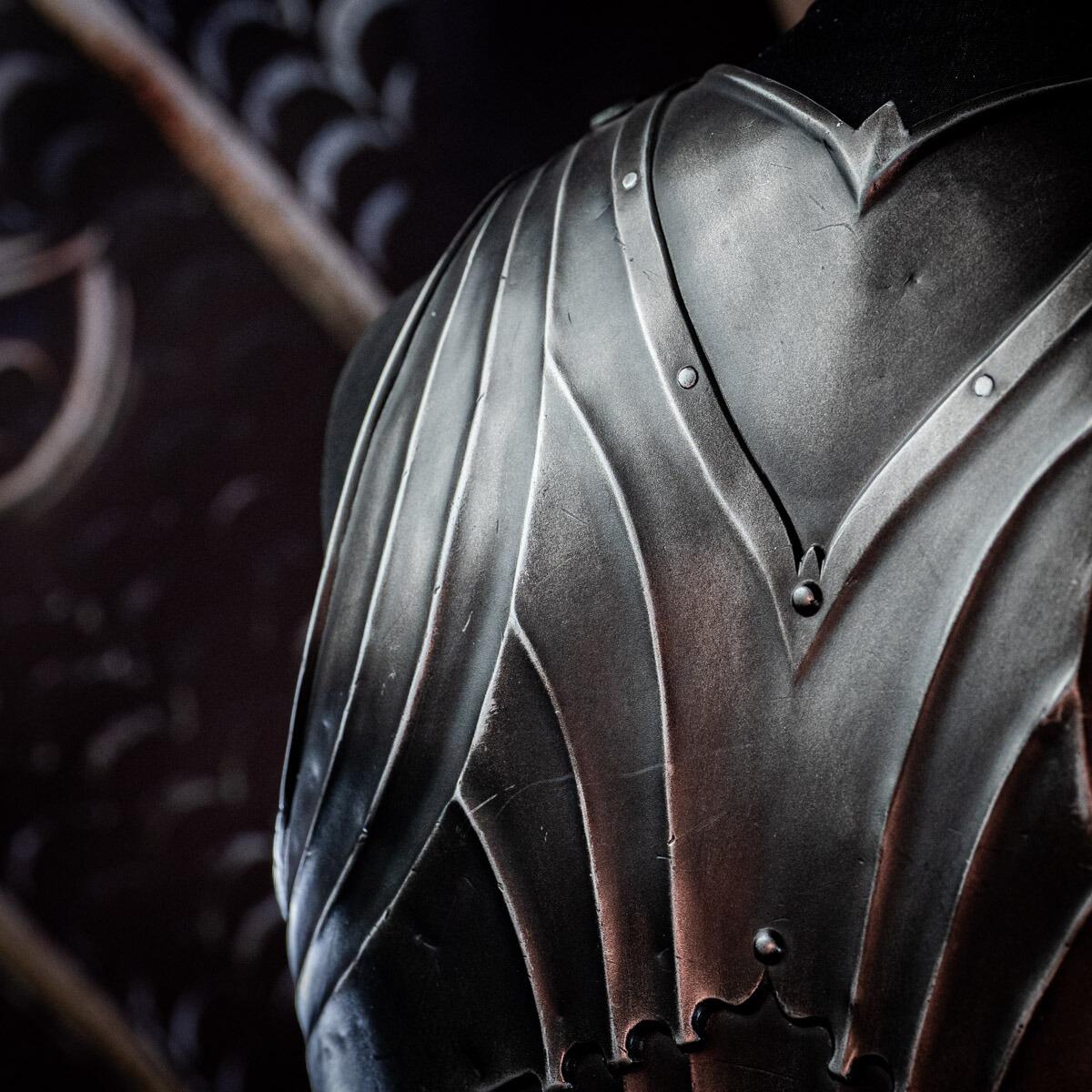 Larp Armour Medieval Fluted Gothic Chest Armour