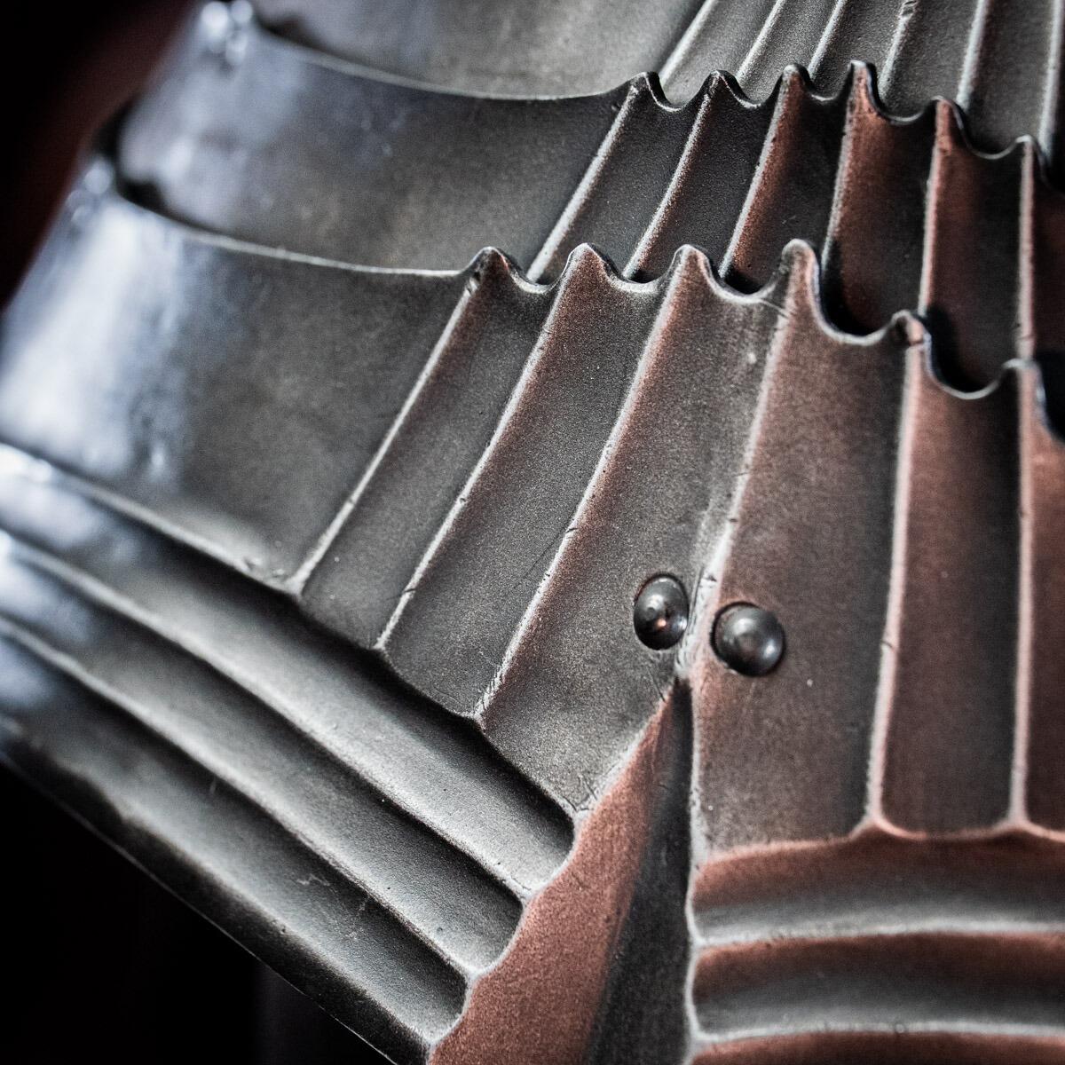 Larp Armour Medieval Fluted Gothic Chest Armour