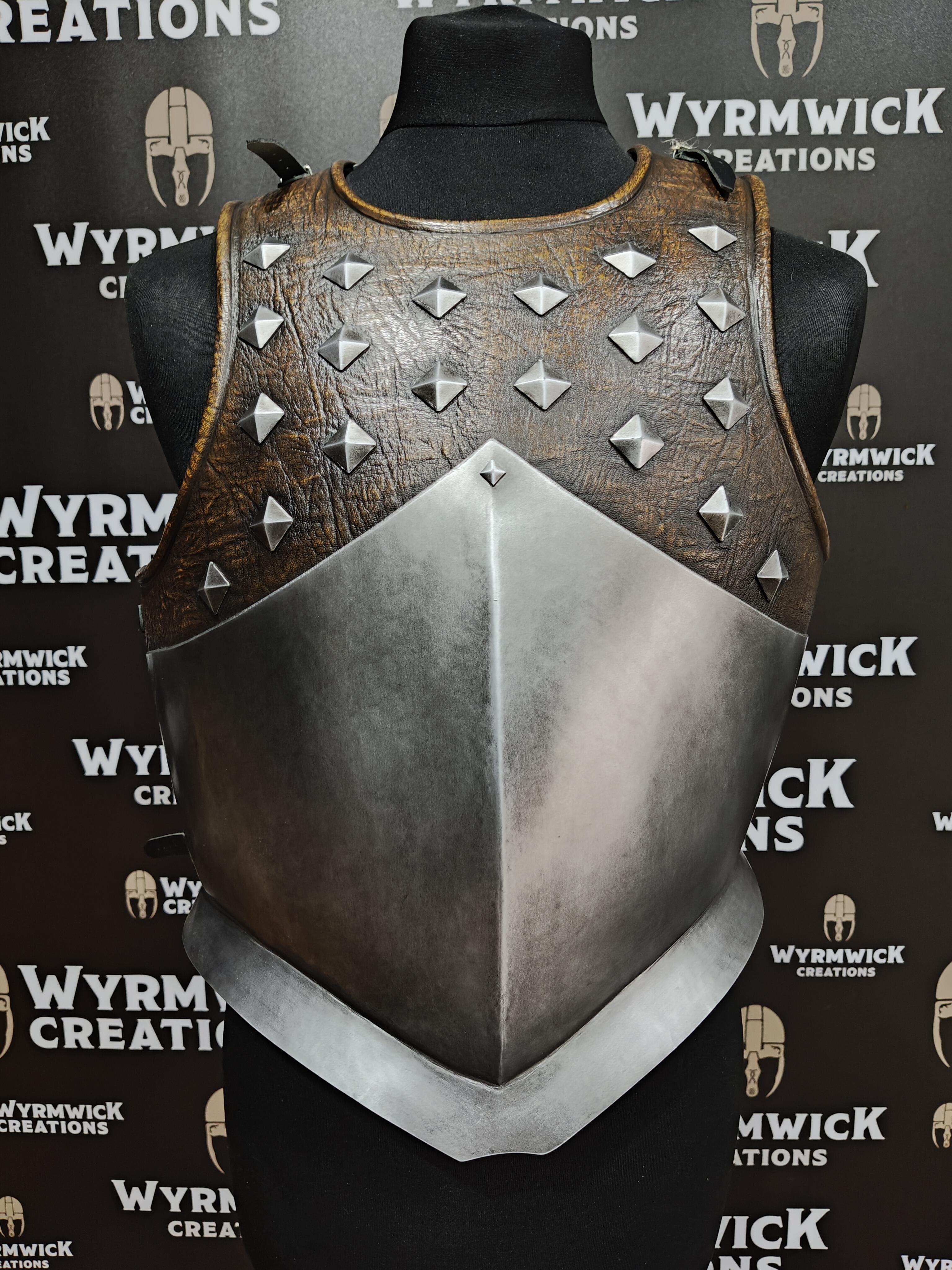 New additions to our Polyurethane resin larp armour range