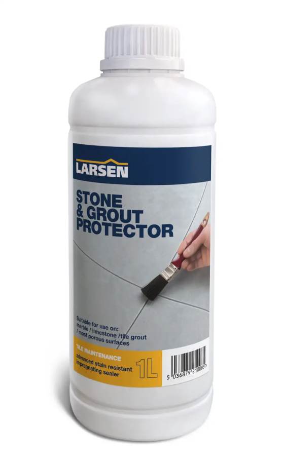 Larsen Stone & Grout Protector 1L – Advanced Stain Resistant ...