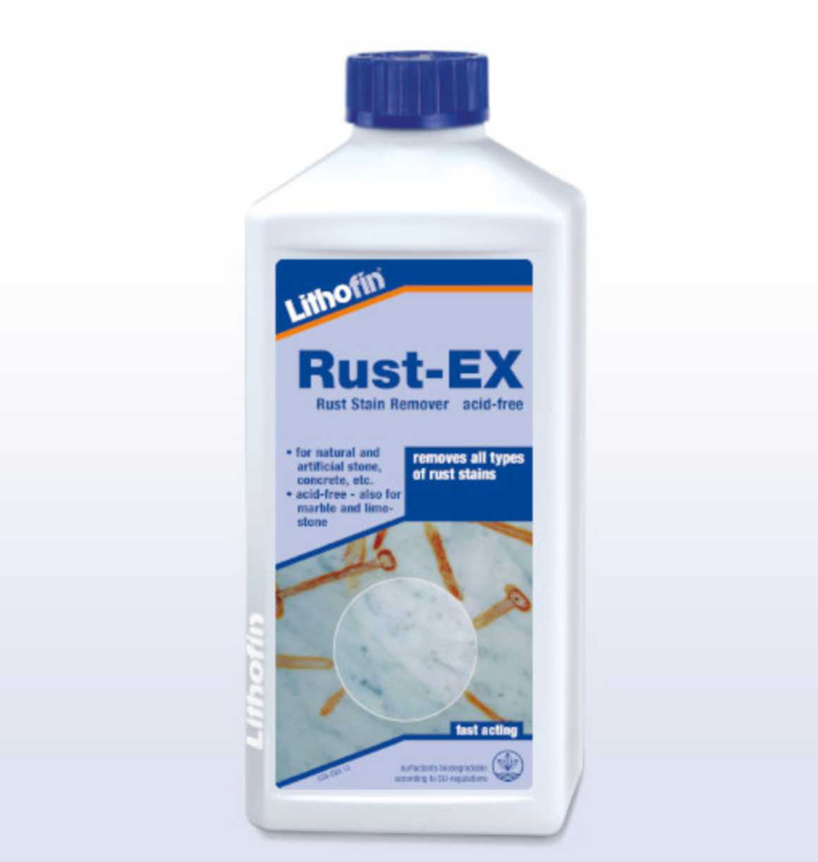 Lithofin Rust-EX - Non-Acidic Rust Stain Remover - 500 ML
