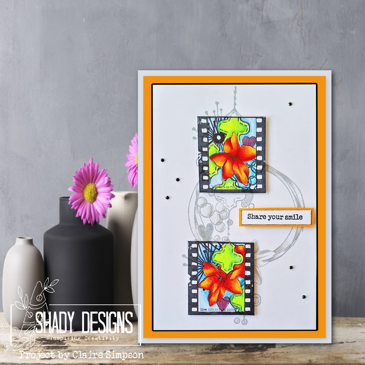 Shady Designs Layering Circle stamp set