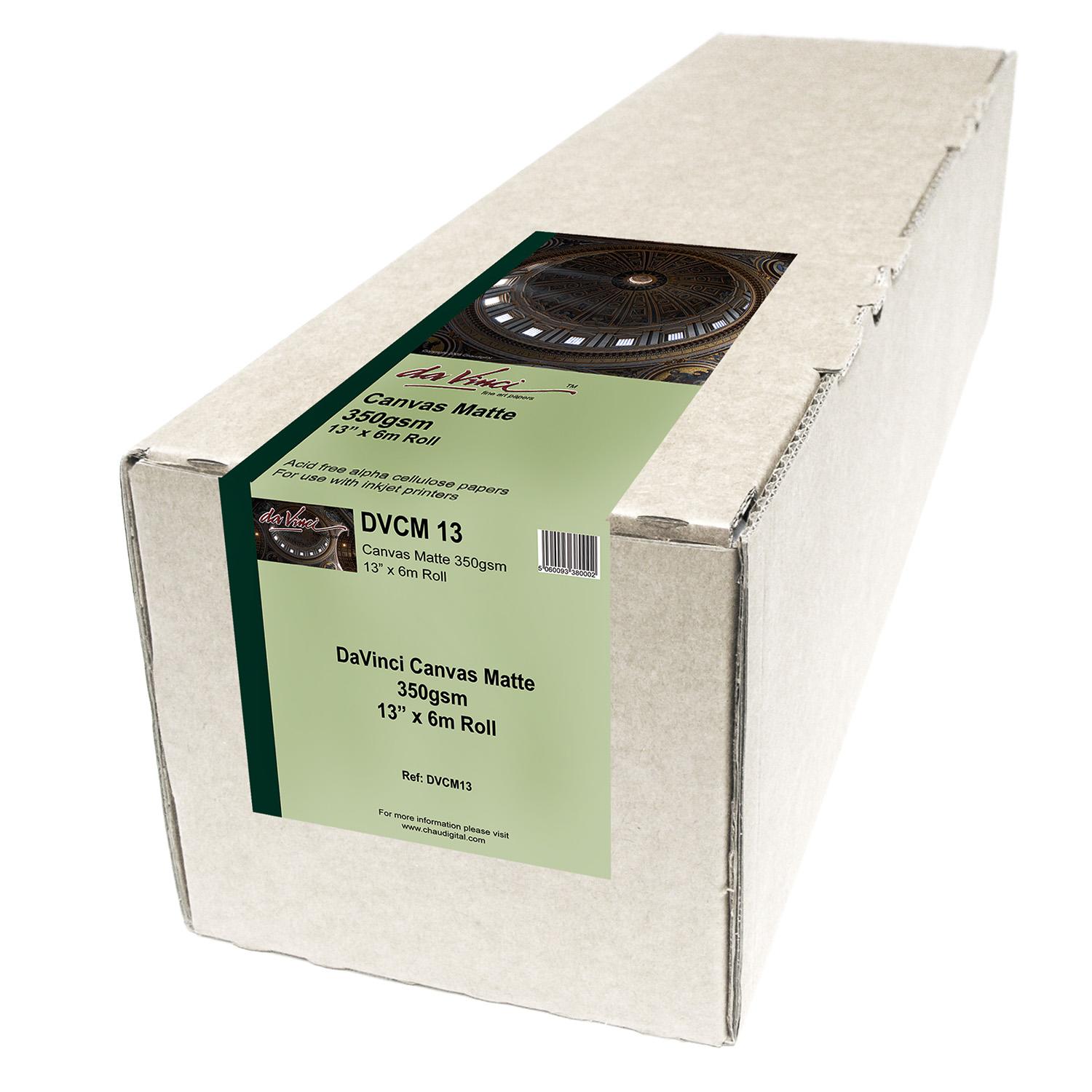 Davinci Canvas Matte Roll paper for inkjet printing