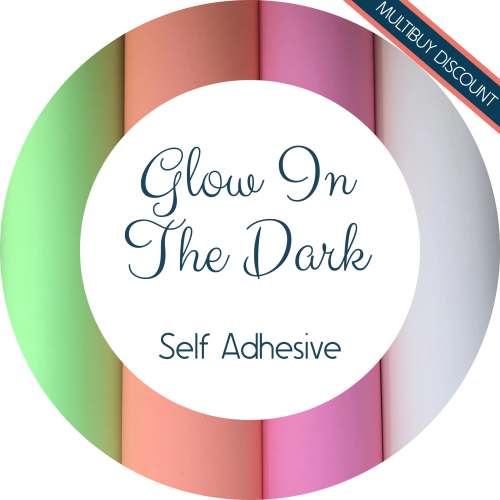 Glow In The Dark Vinyl | Self Adhesive | Sticky Back | Crafty Cutter