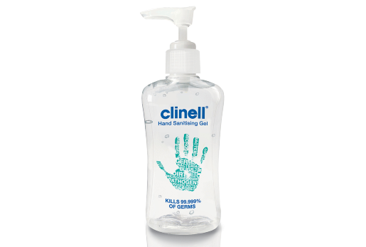 Clinell Hand Sanitising Gel - 250ml (SKU - HS250)