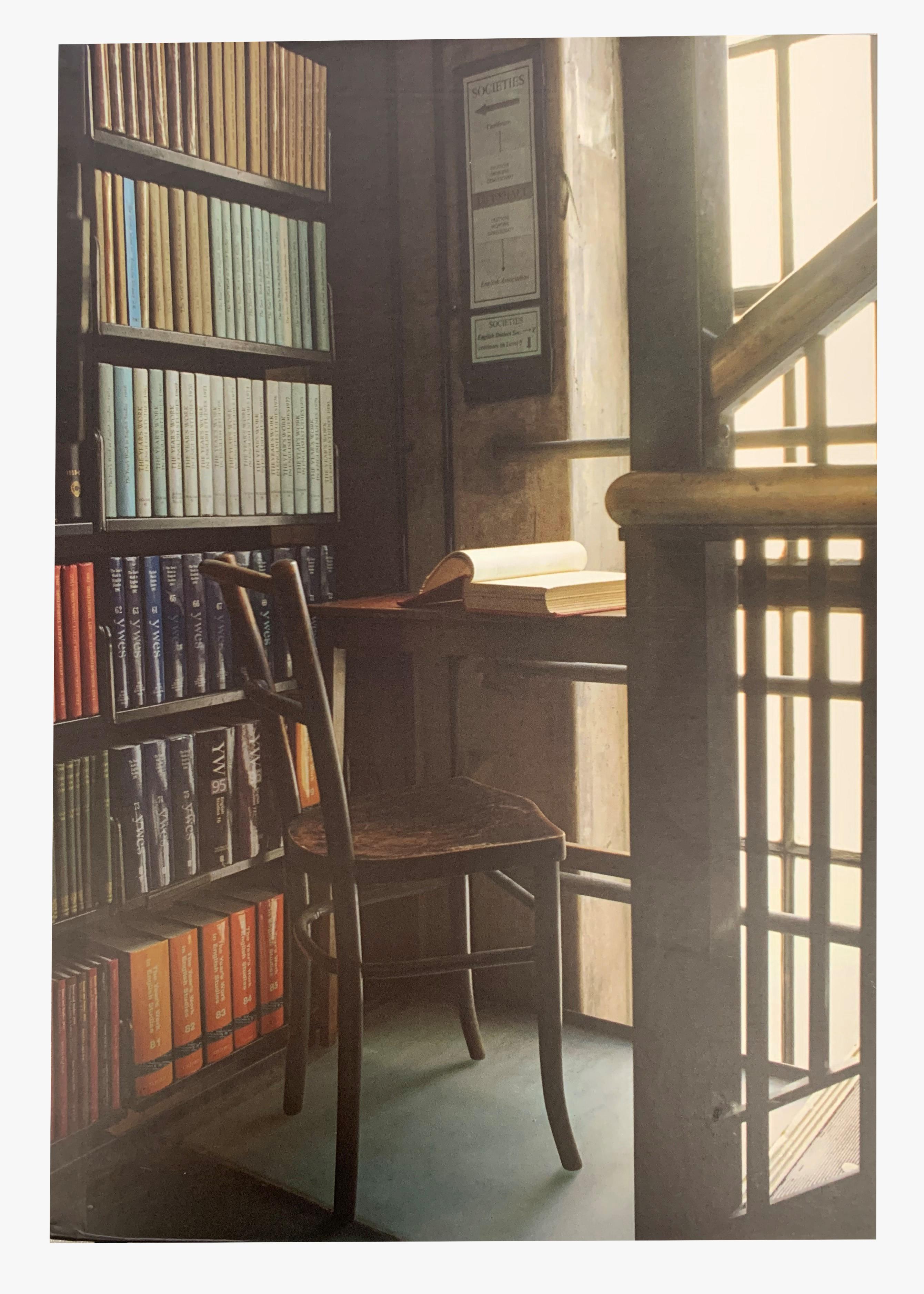 A5 hardback notebook- chair in the stacks