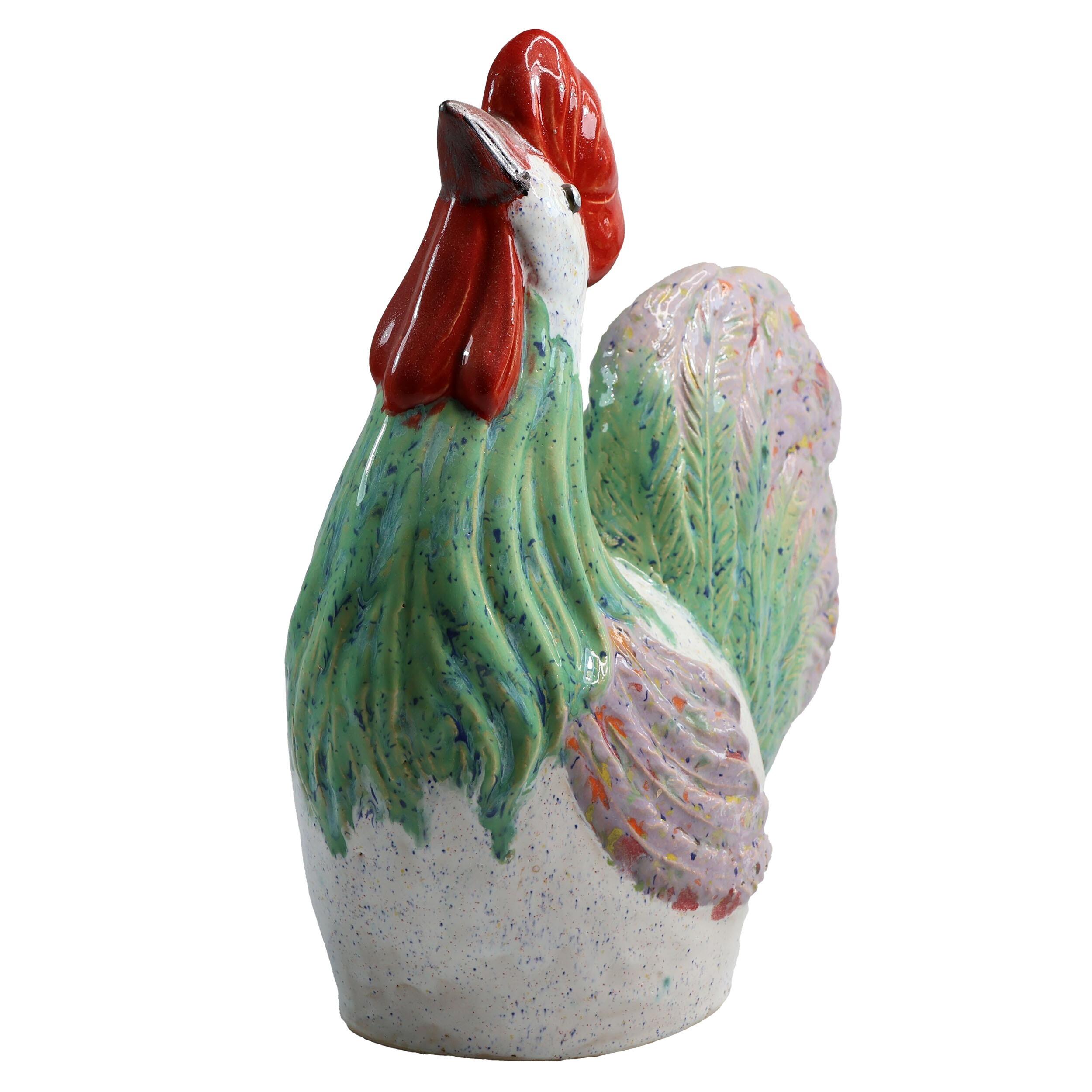 Handmade Ceramic Chickens in 3 Sizes | Various Colours