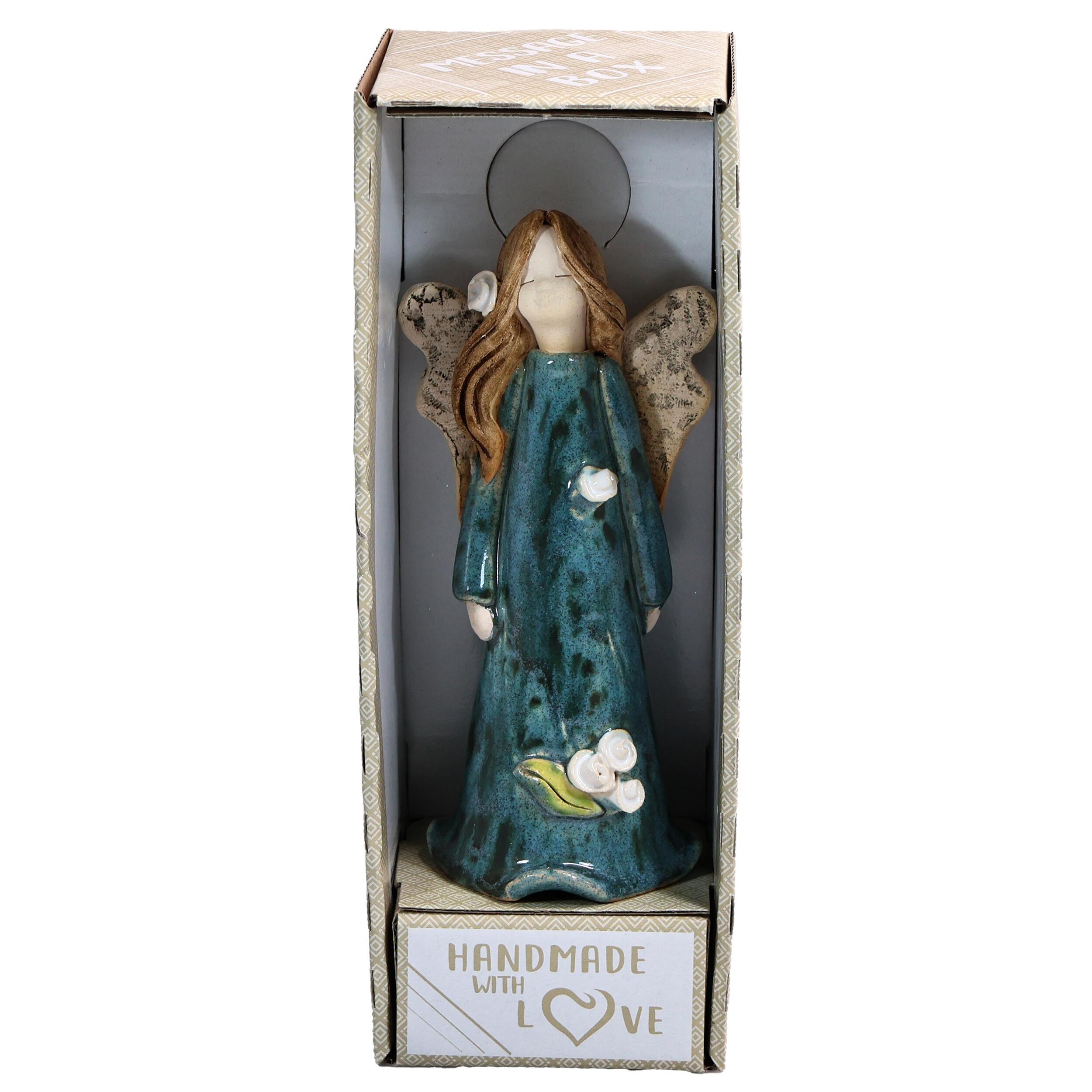 Guardian Angel Figurine with a Sentiment Card | Angel of Relationship