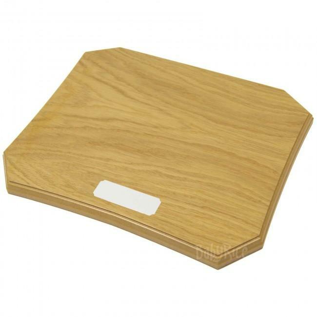 Large Oak Display Plinth Base 10x12'' 10 x 12 inch