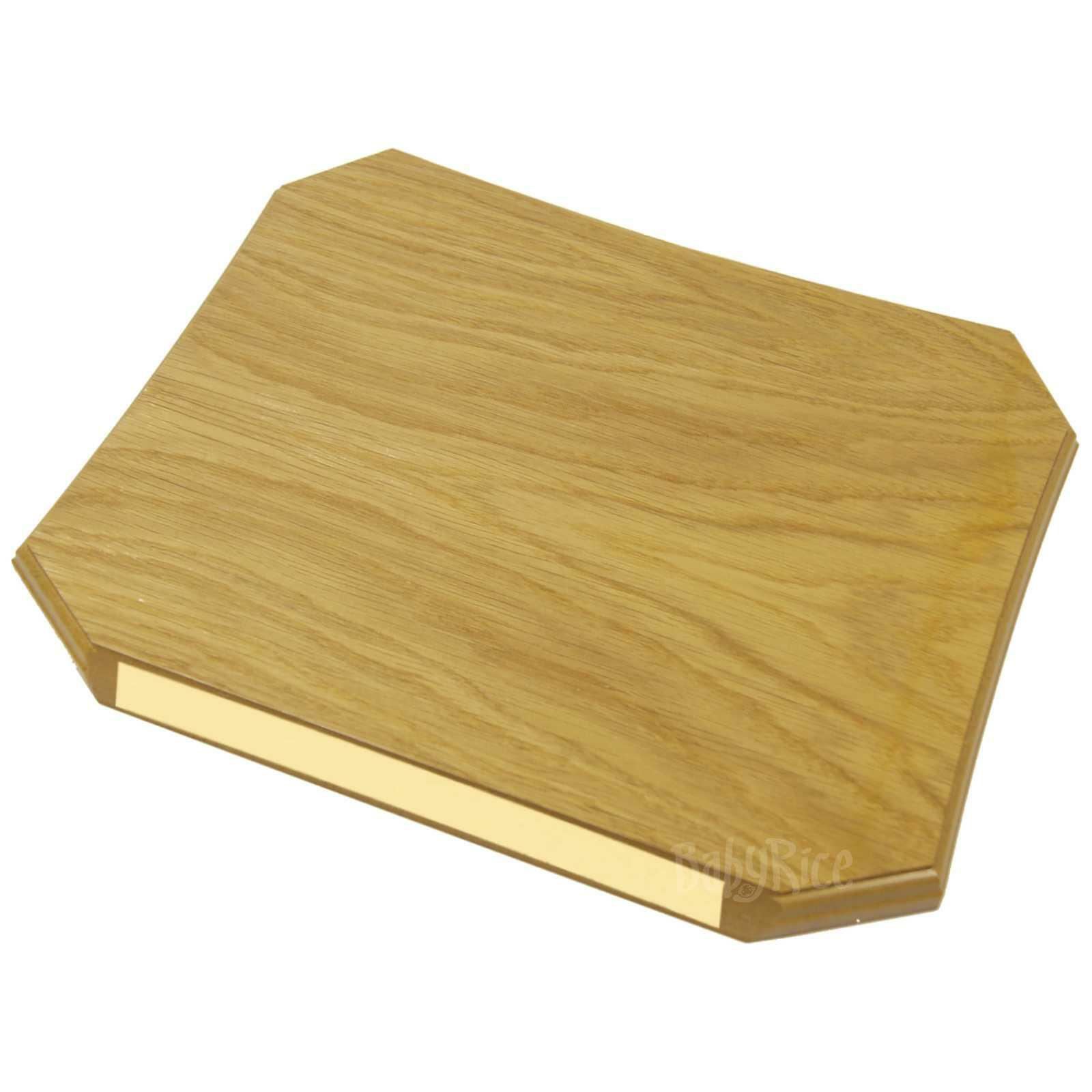 Large Oak Display Plinth Base 10x12'' 10 x 12 inch