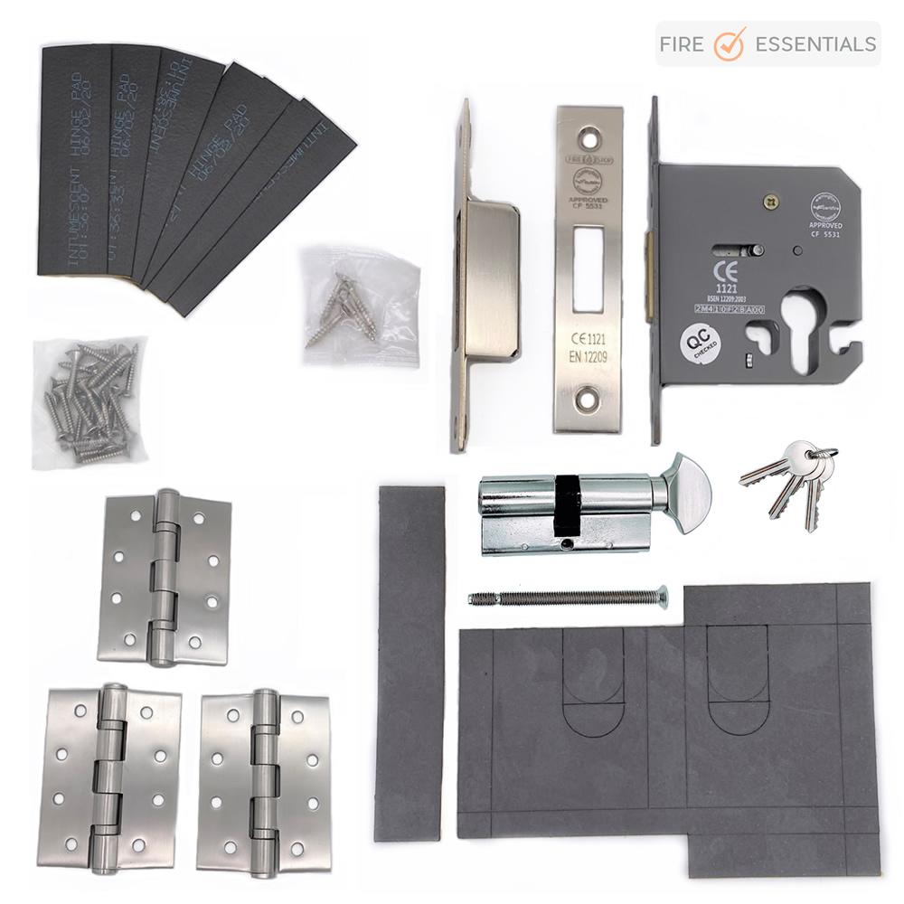 SIMPLE & SAFE! - Fire Essentials Hinge & Lock Packs - 'Ready to Install ...