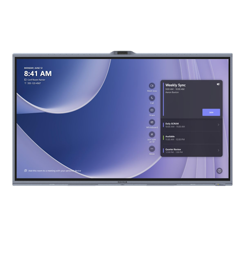 MAXHUB XBOARD V755T 75" Microsoft Teams Room Interactive Display