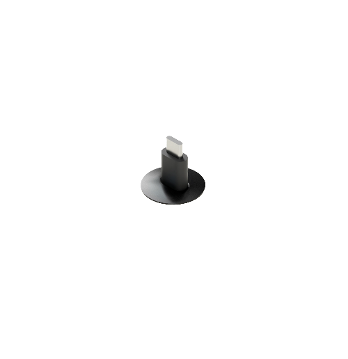 Ochno Pull Out Socket, Black