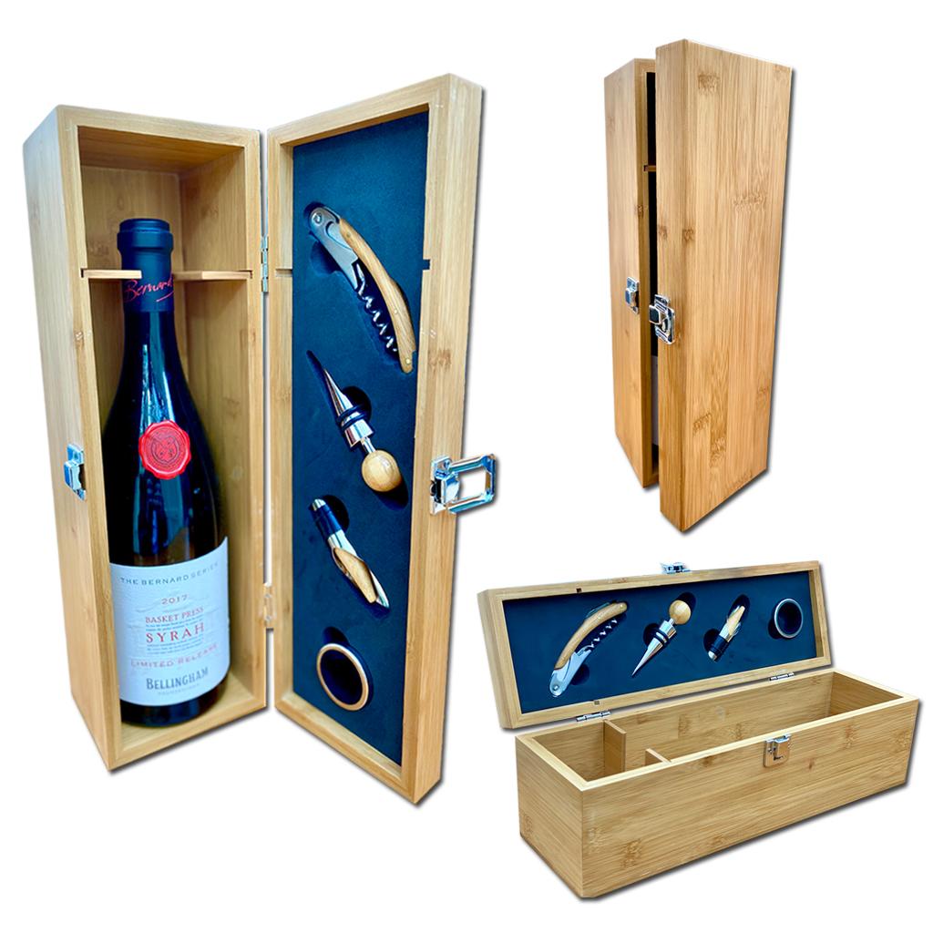 Personalised luxury Wooden Wine Box