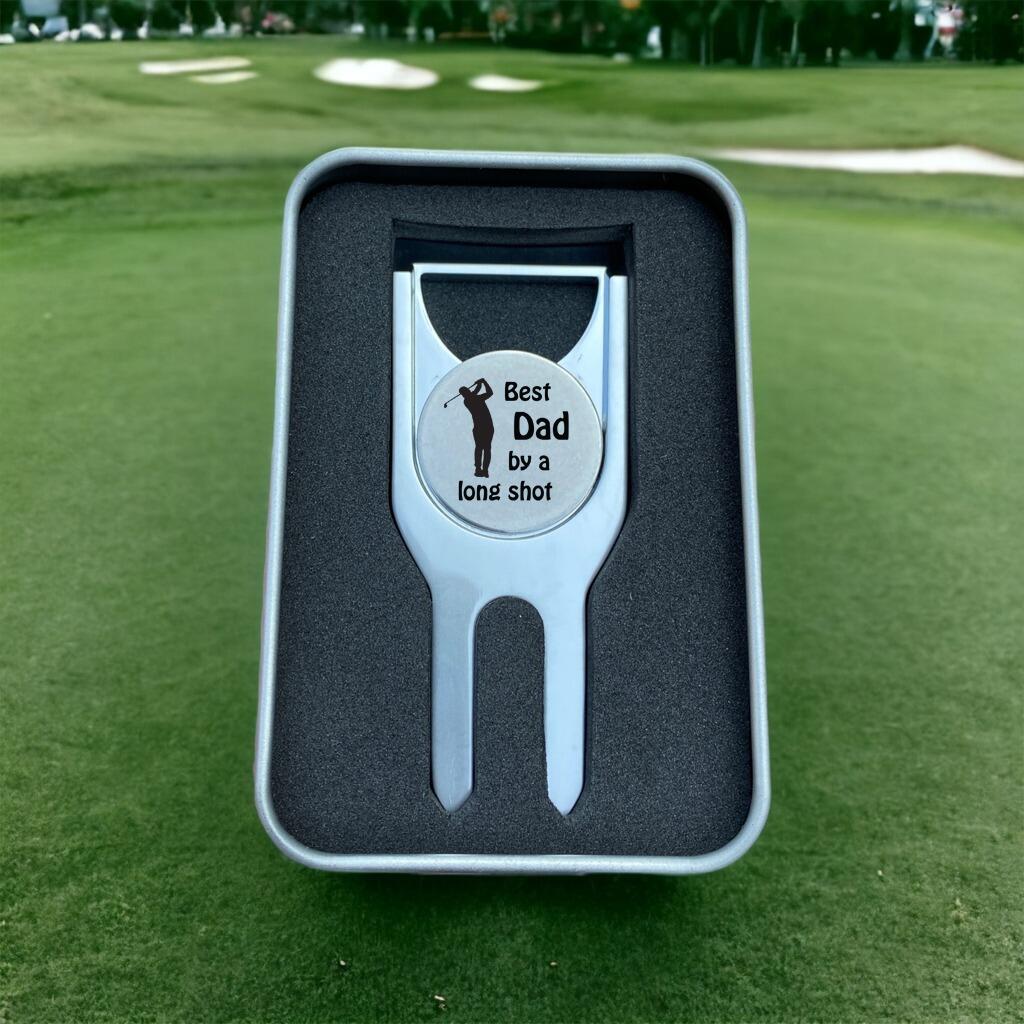 Personalised Magnetic golf repair tool with marker