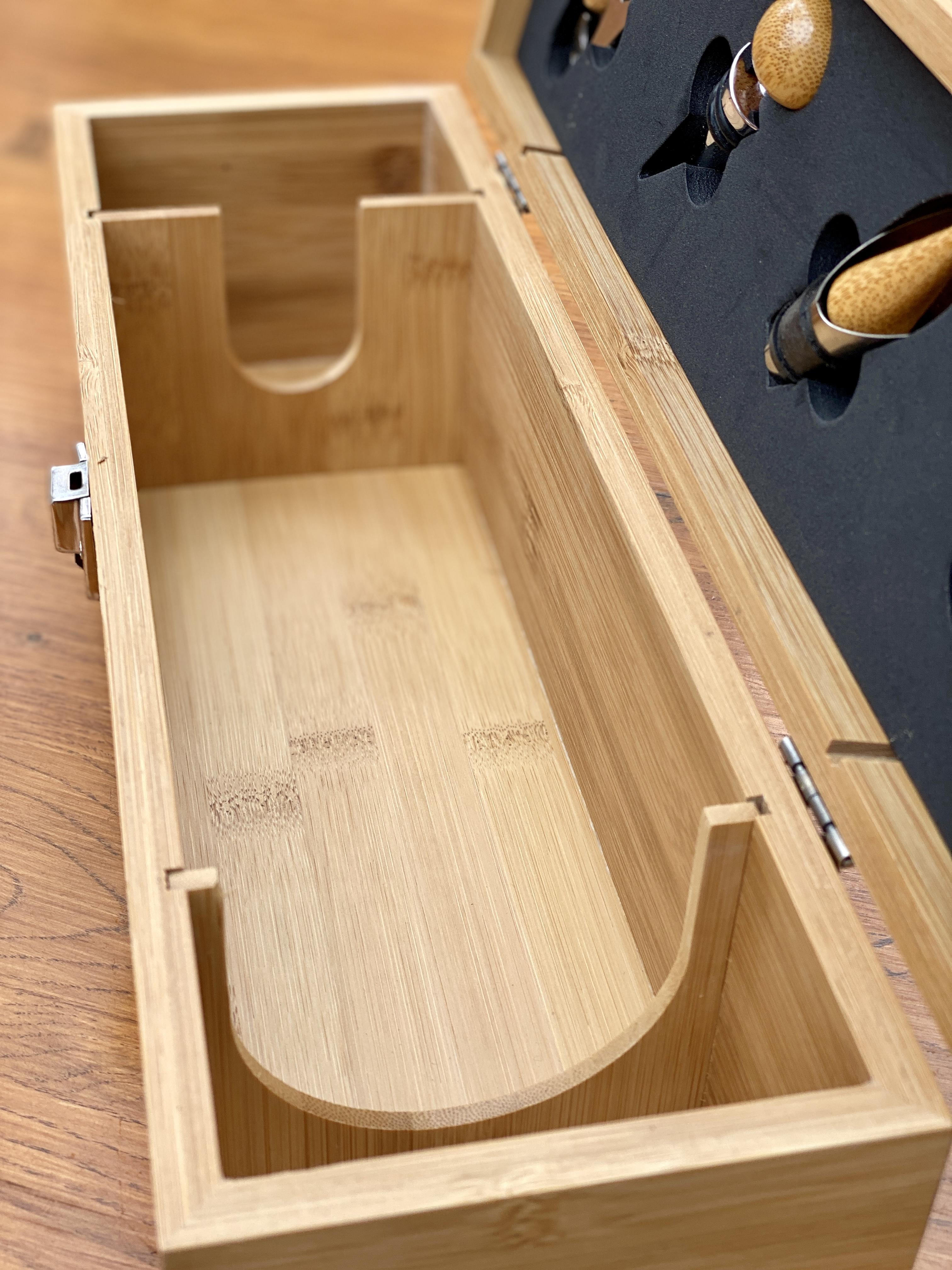 Personalised luxury Wooden Wine Box