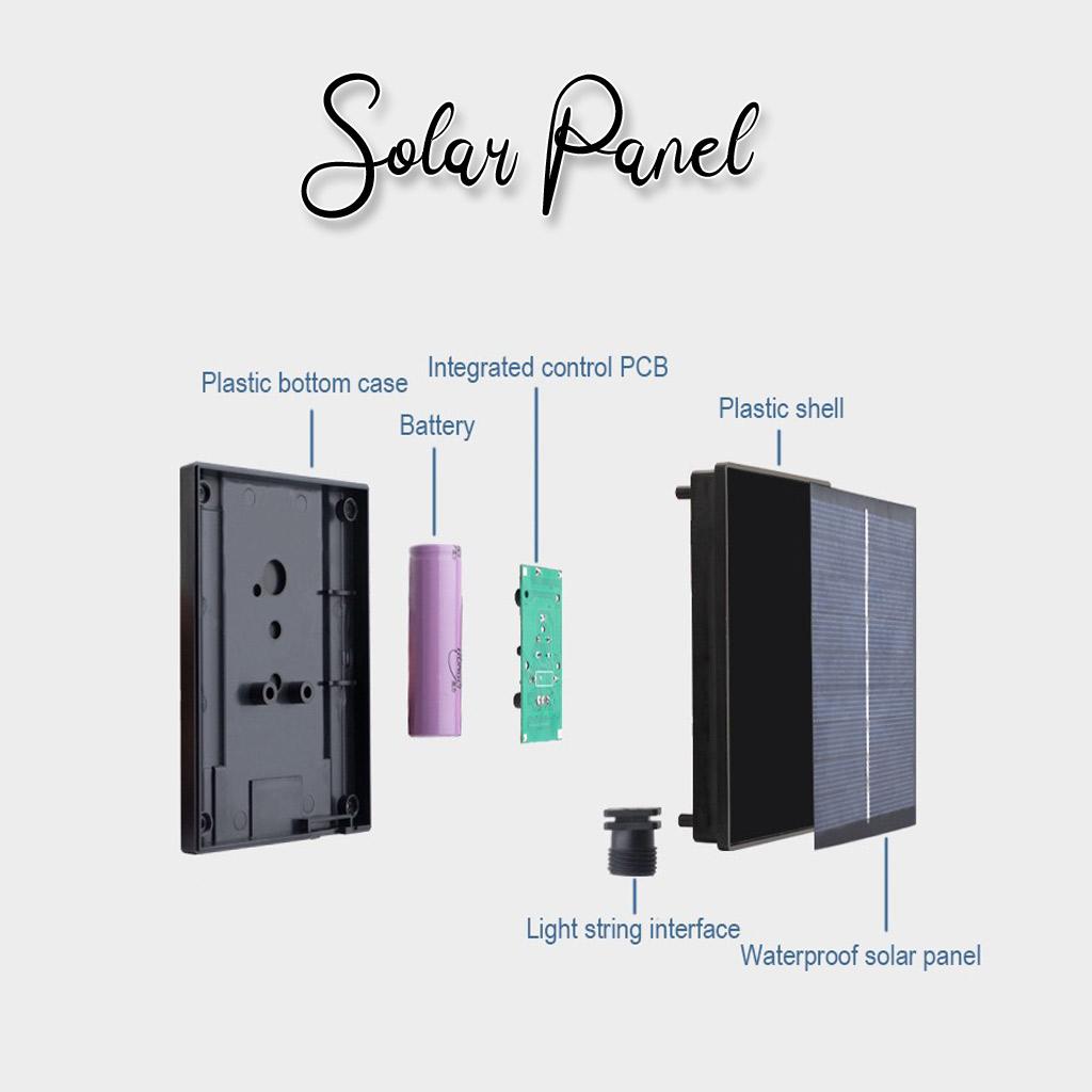 Solar Power Modern House Sign, LED Backlit With Photocell