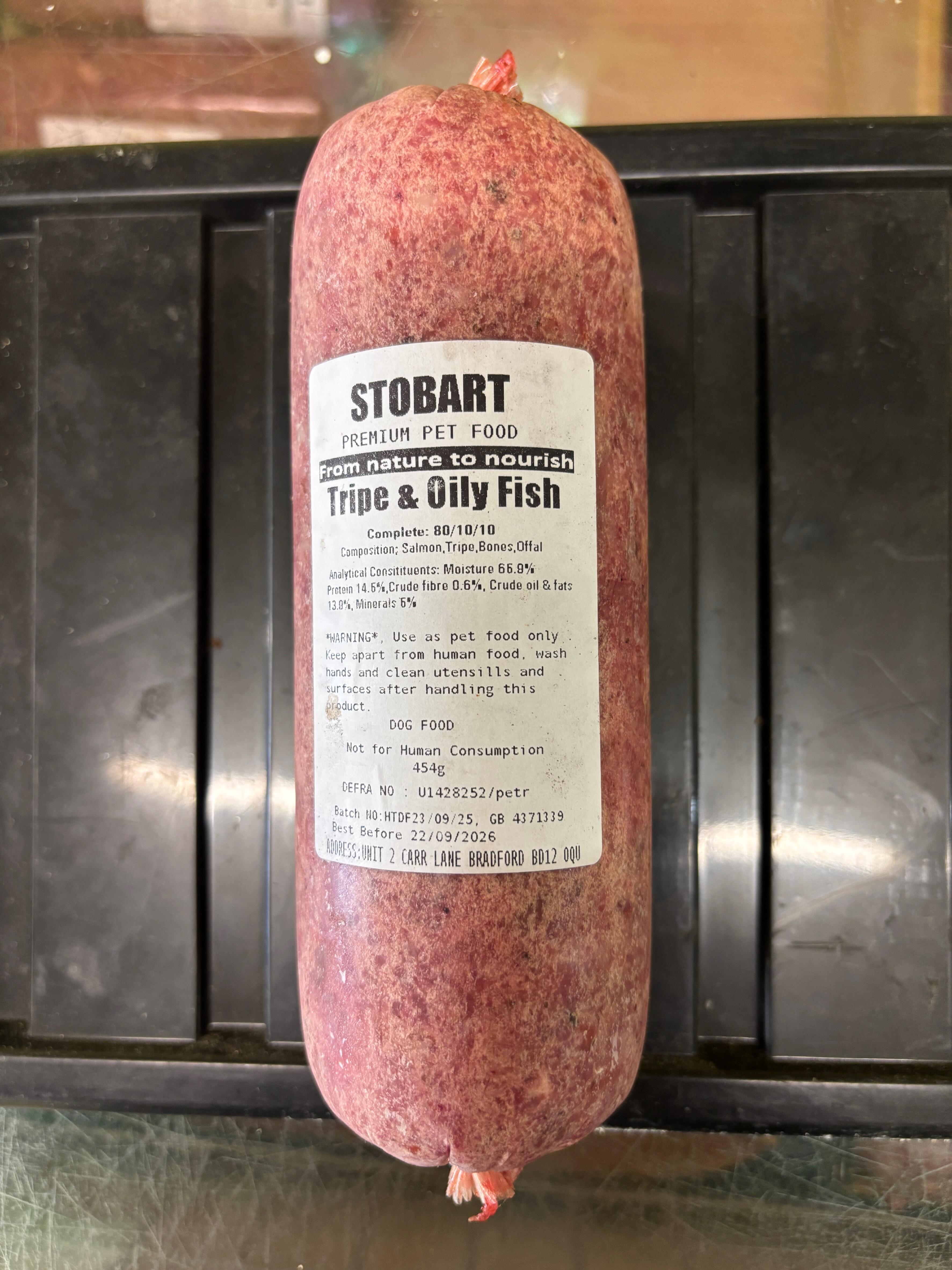ST Tripe & Oily Fish 454g