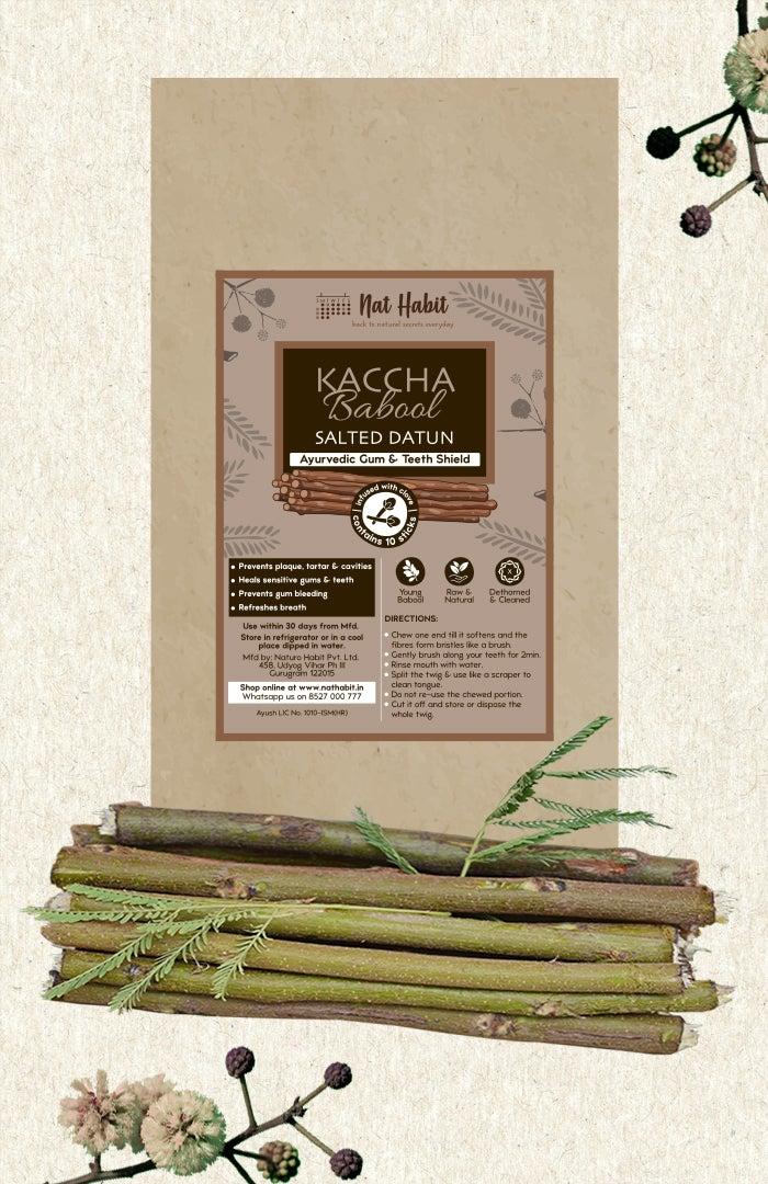 UrbanTokri Nathabit Salted Datun - Pack with 10 sticks