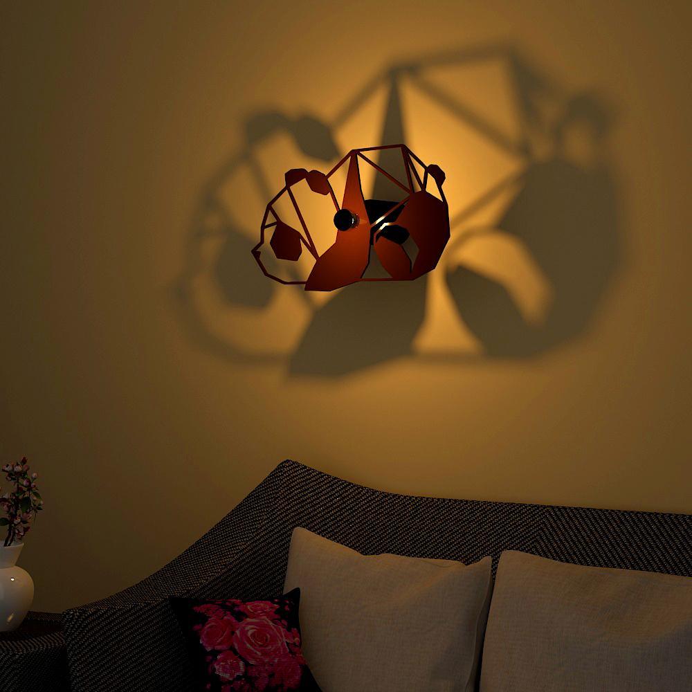 UrbanTokri Traditional Cute Panda Creative Shadow lamp