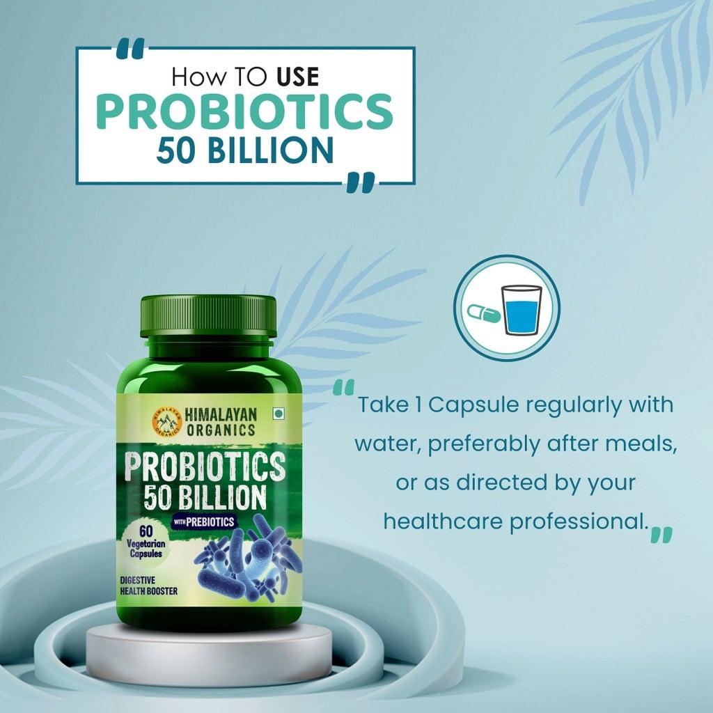 UrbanTokri TheHimalayanOrganics Probiotics Supplement 50 billion CFU 60 ...