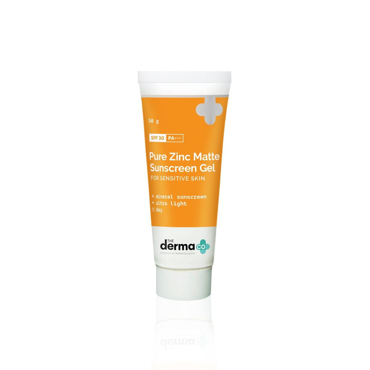 UrbanTokri THE DERMA CO Pure Zinc Matte Sunscreen Gel
