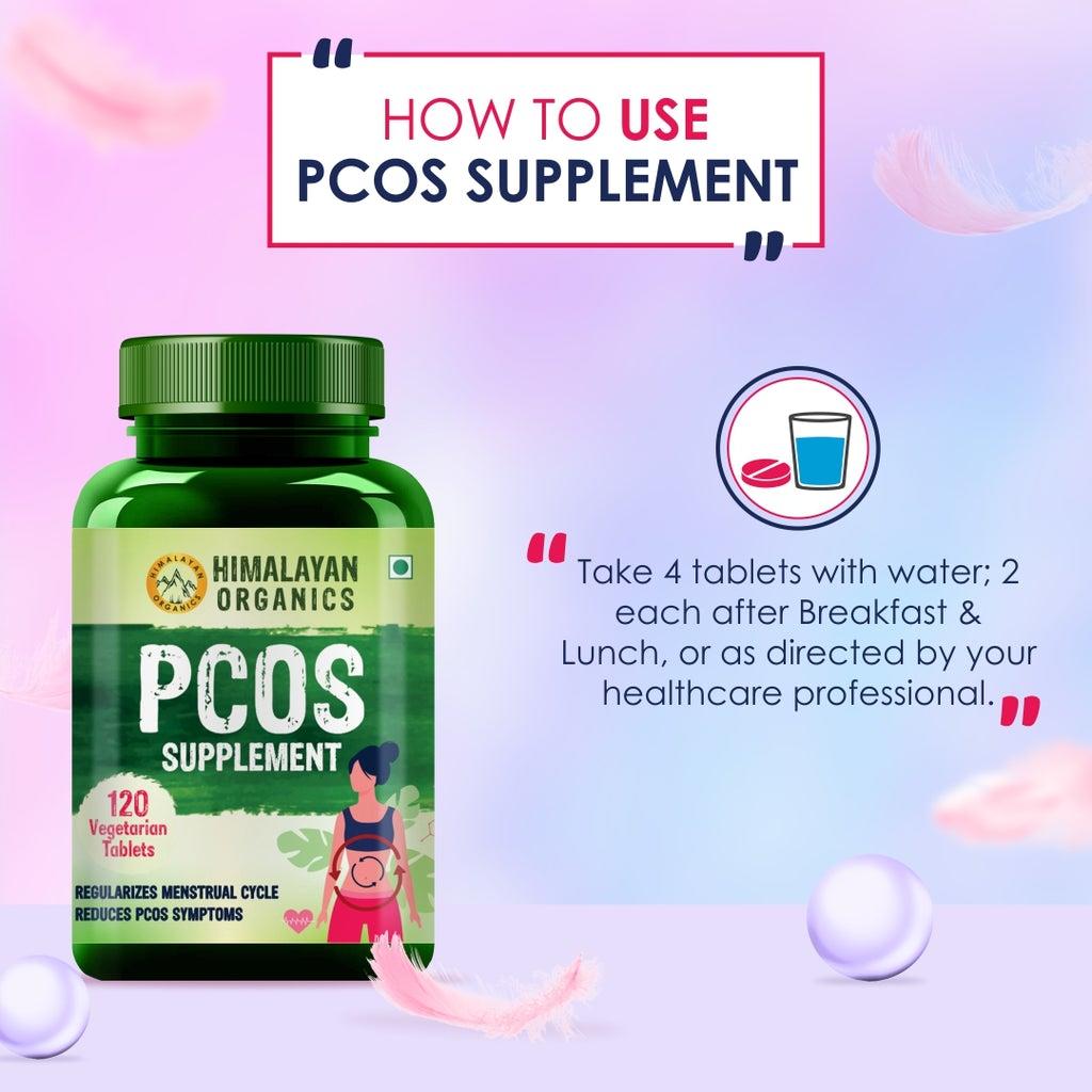 UrbanTokri TheHimalayanOrganics PCOS Multivitamin Supplement 2000mg 120 ...