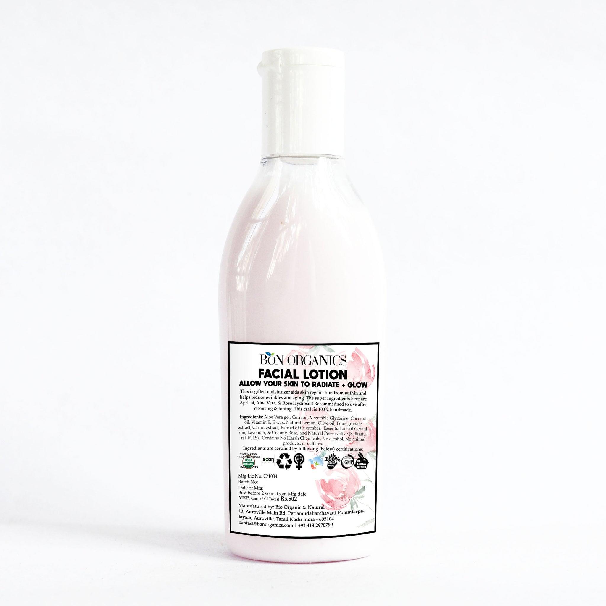 UrbanTokri Bon Organics Facial Lotion