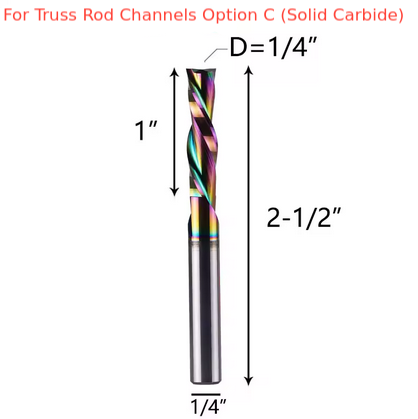 Router Cutters for luthiers