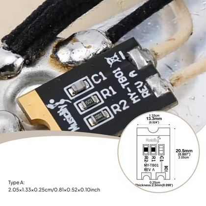PCB Treble Bleed Upgrade