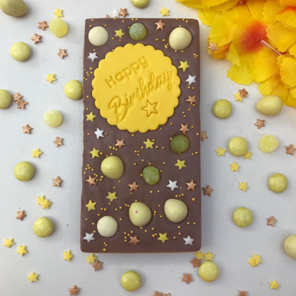 Birthday Chocolate bar.