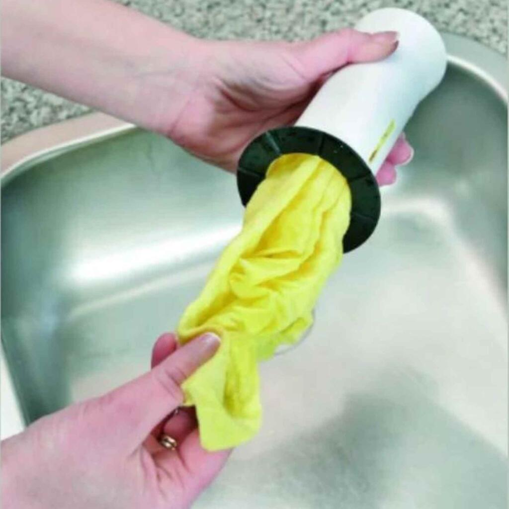 Say goodbye to struggling with wet cloths and hello to squeezing out ...