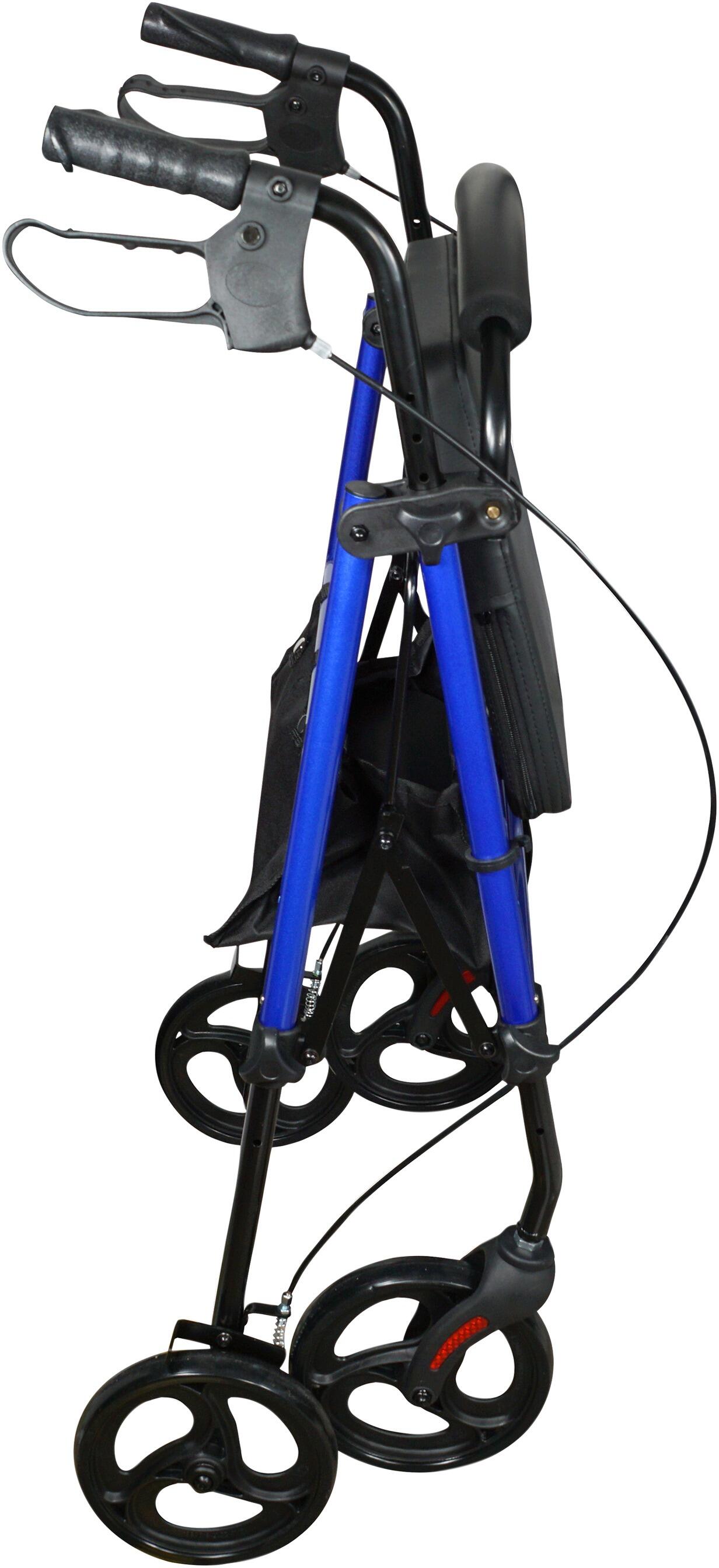 Blue 8" Wheel Rollator | Mobility Aids | Best Arthritis Aids