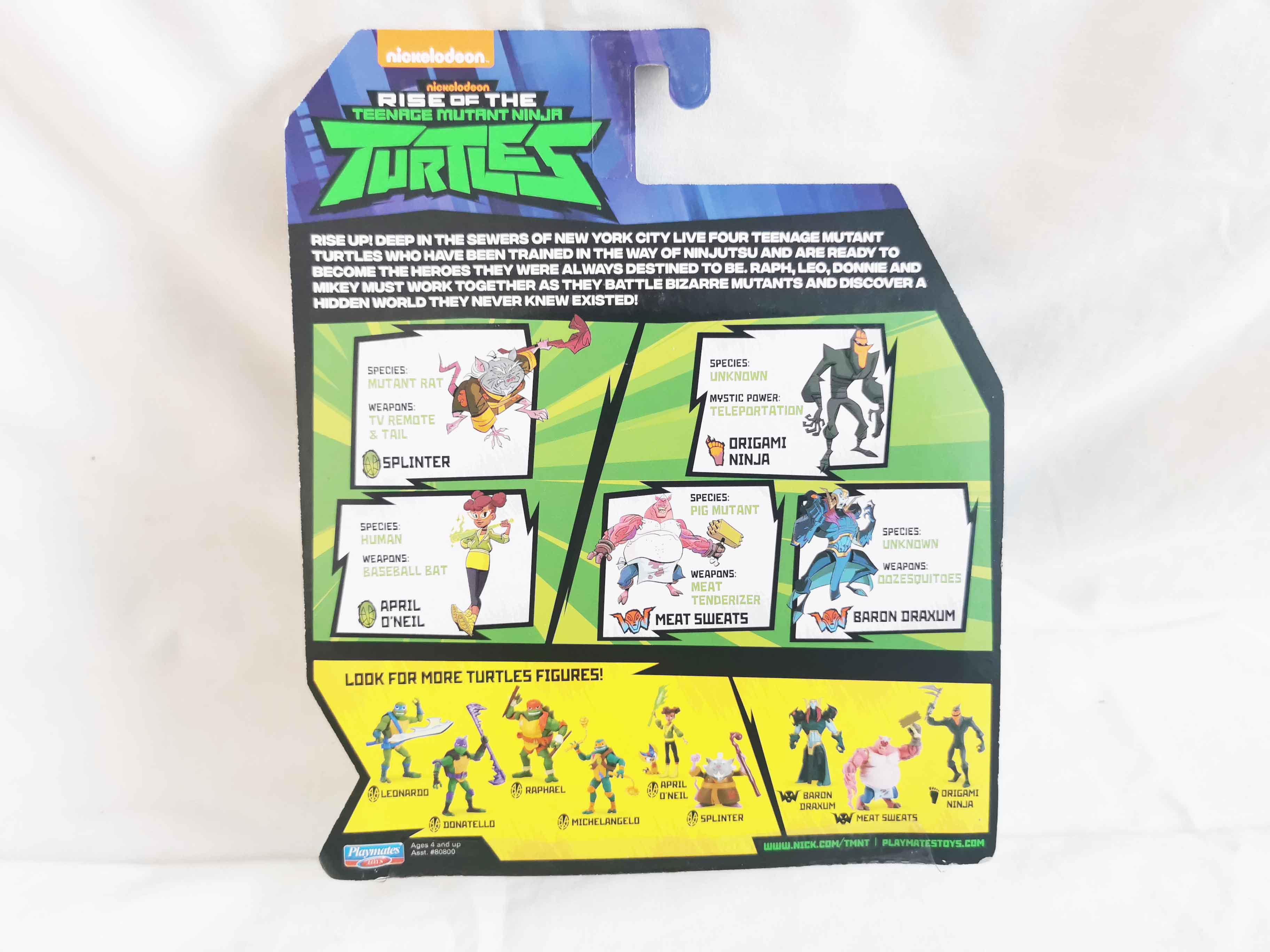 Baron Draxum Teenage Mutant Ninja Turtles 5 Action Figure Playmates TMNT